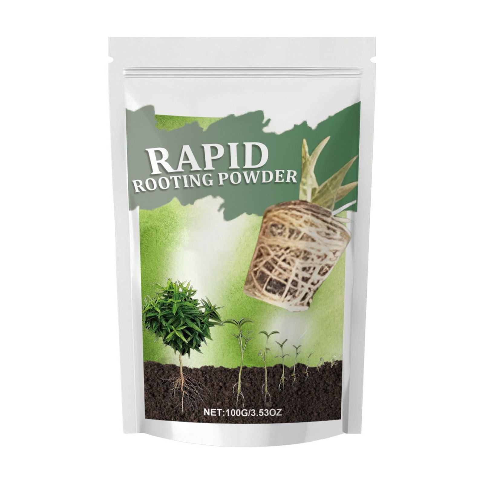 LUCKYTMY Rapid Rooting Powder for Plants 100g Pack for Enhanced Root ...
