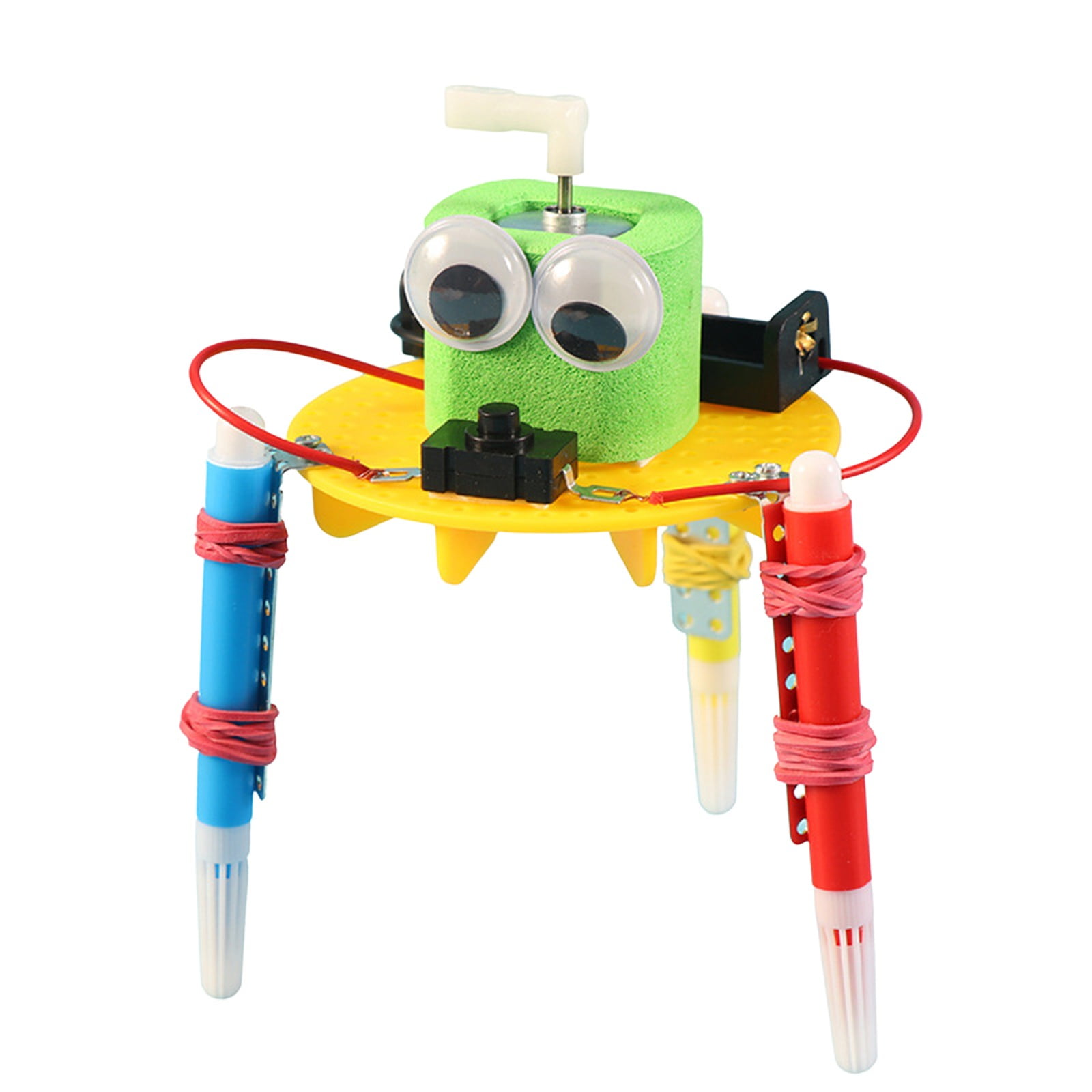 LUCKYXTT DIY Doodle Robot Kit for Kids STEM Educational Toy, Creative ...