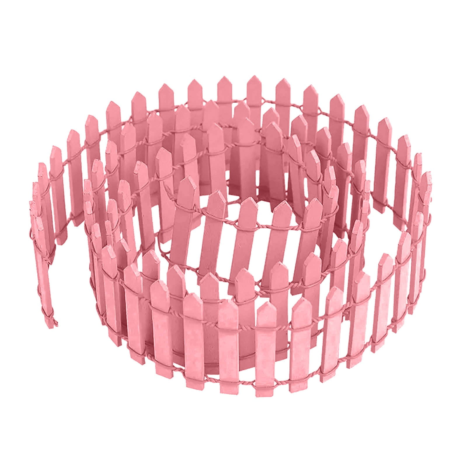 LUCKYXTT Durable Plastic Garden Fence, 20ft Roll, Weather-Resistant ...
