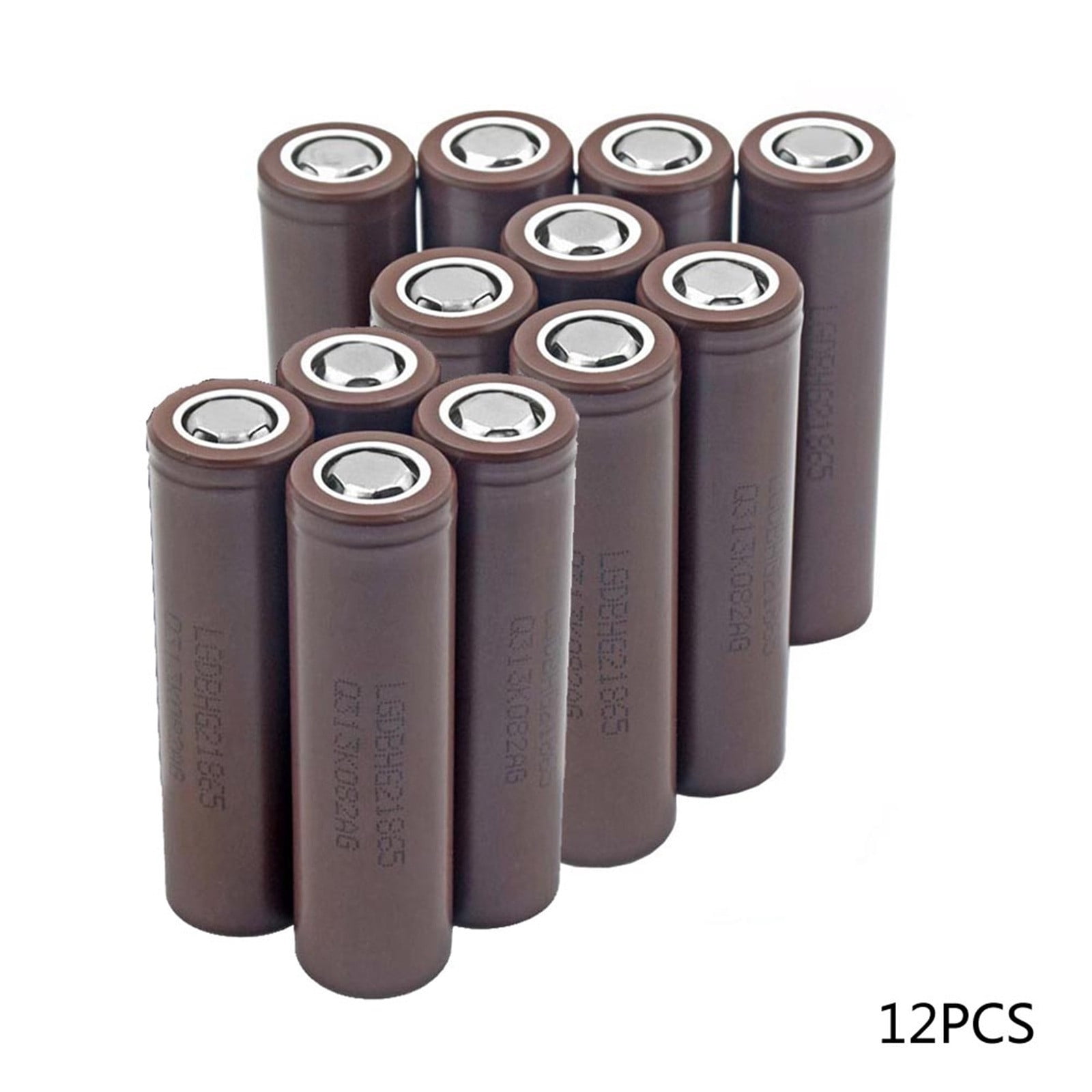 LUCKYXTT For LG-HG2 2000mAh 3.7v 20A Rechargeable Flat-top Batteries ...