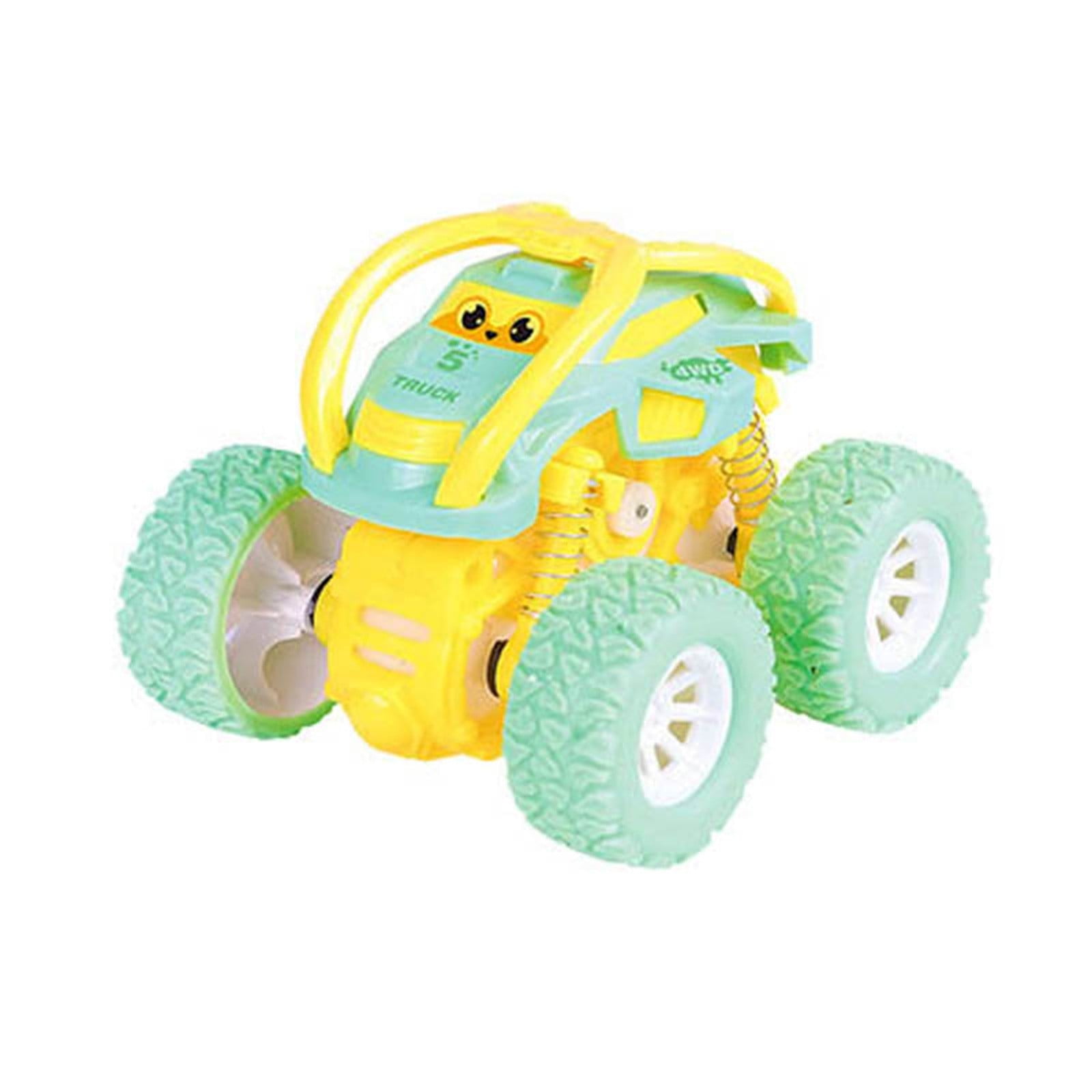 LUCKYXTT Friction Powered Toy Cars Push And Vehicles Engineering Car ...