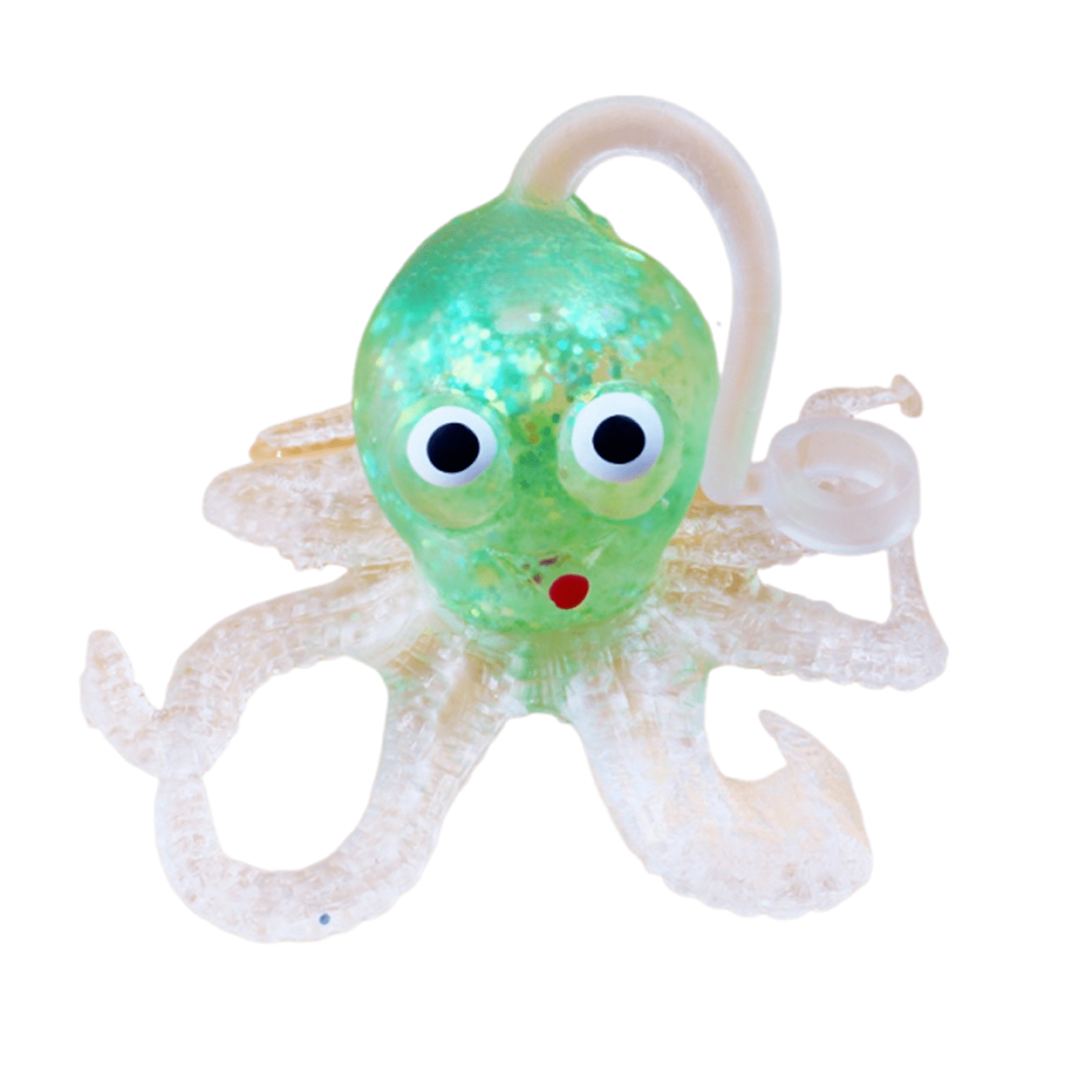 LUCKYXTT Glow-in-the-Dark Octopus Toy with Sparkling Tentacles ...
