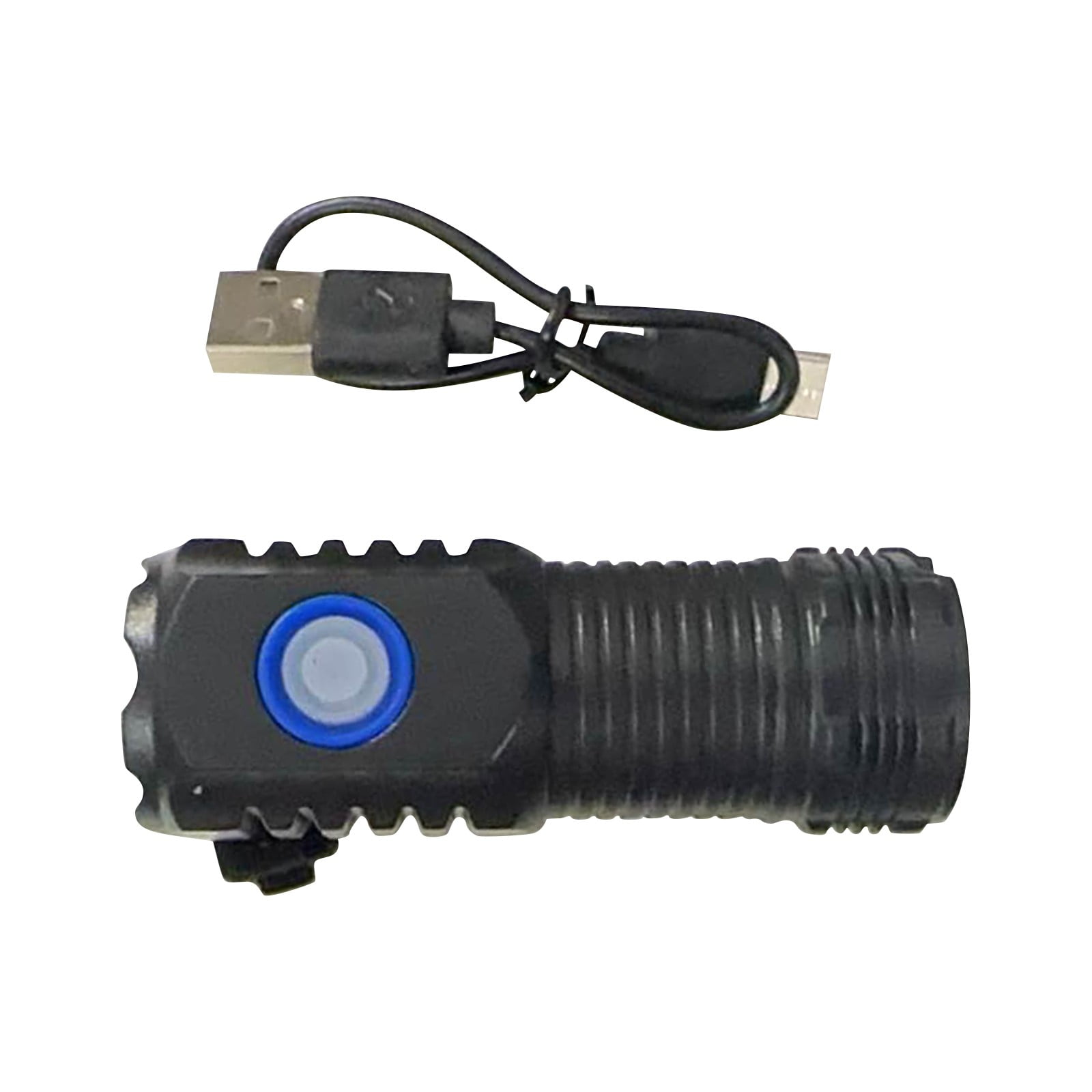 LUCKYXTT High-Powered LED Flashlight with Adjustable Focus, Waterproof ...