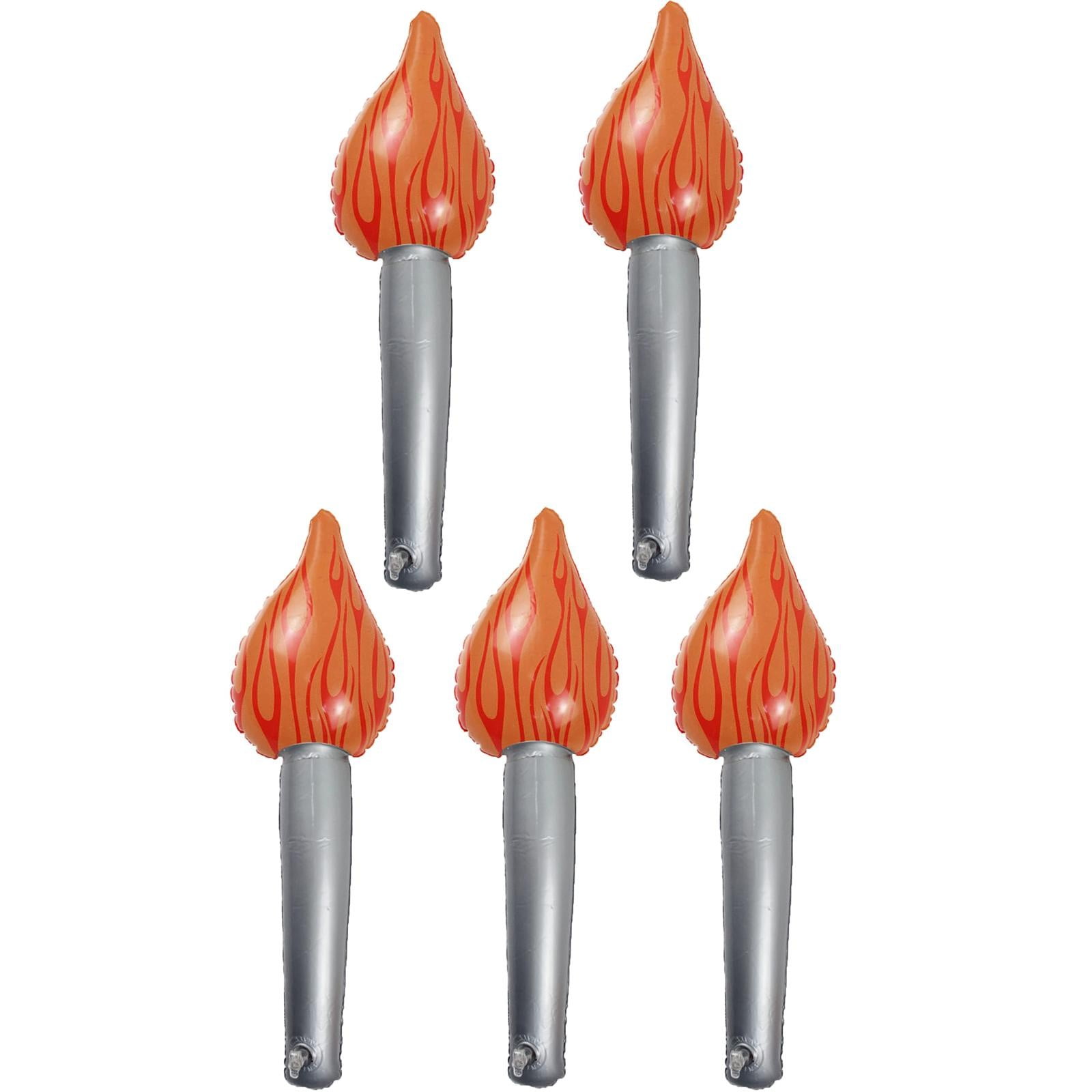 LUCKYXTT Inflatable Torch Fun Torch Inflates Fake Torch For Plastic ...