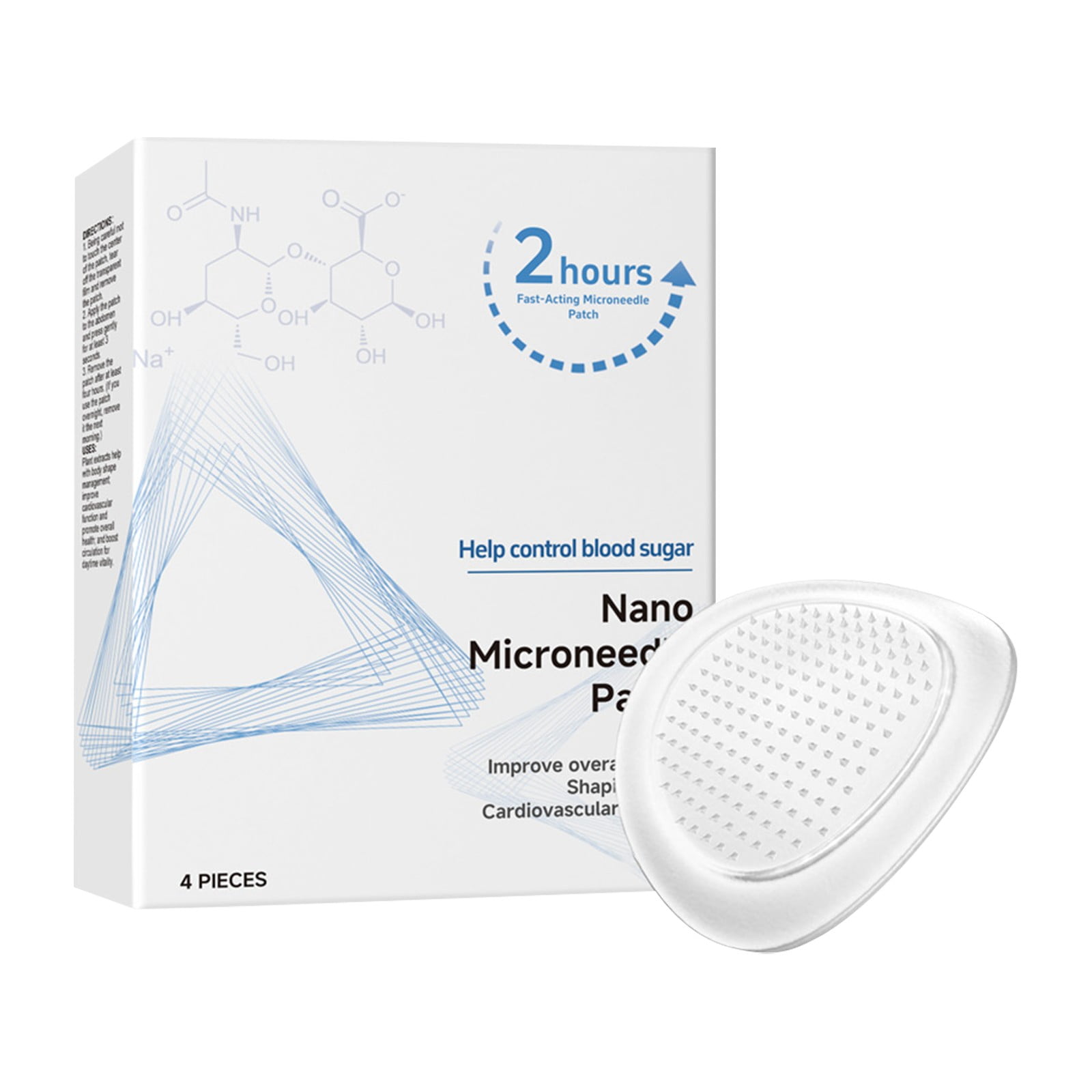 LUCKYXTT Microneedle Plasters, Microneedle Body Contouring Patches ...