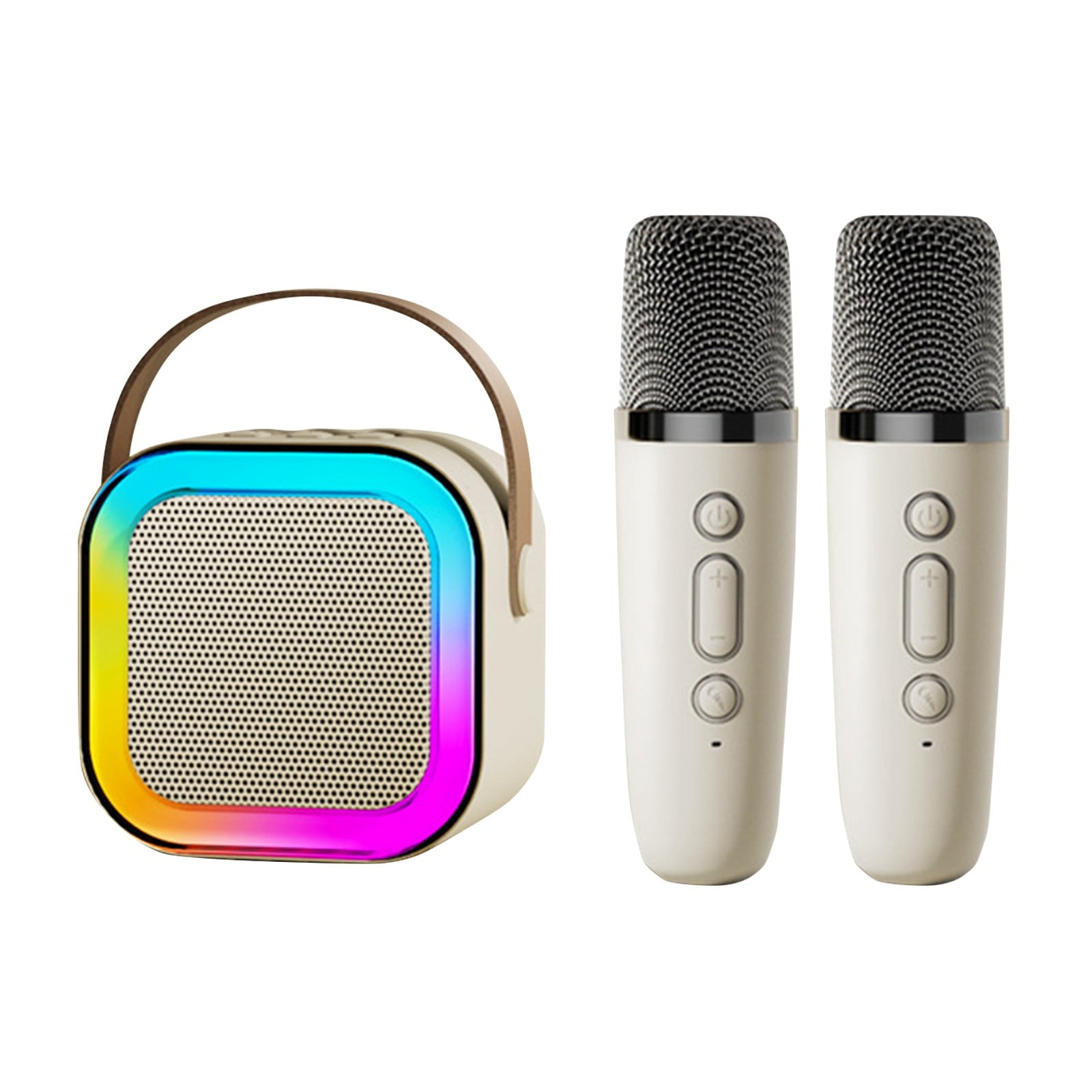 LUCKYXTT Portable Bluetooth Karaoke Speaker with Dual Wireless ...