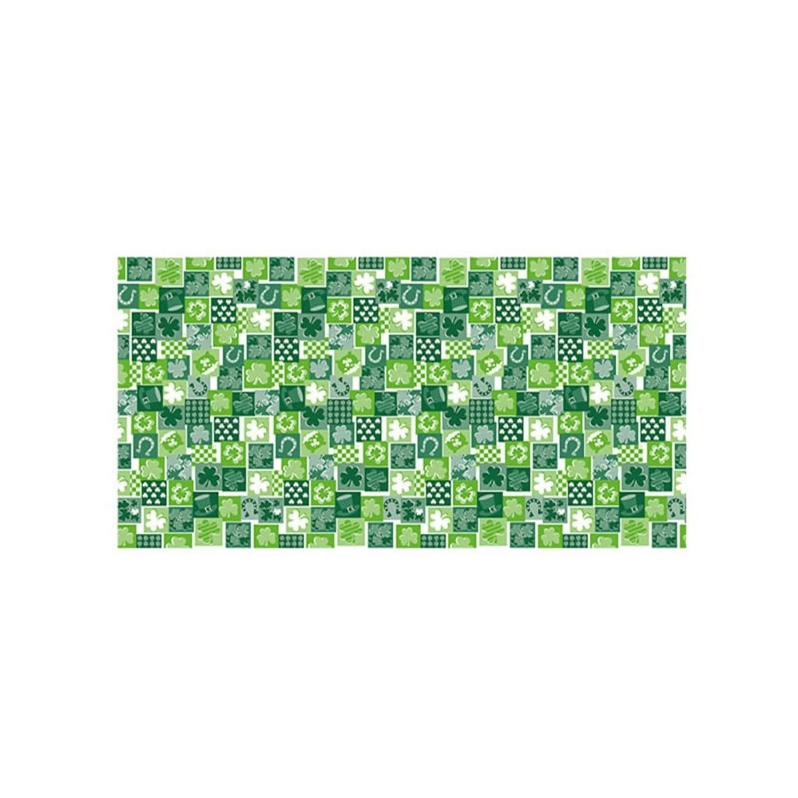 LUCKYXTT Premium Green Patchwork Patterned Craft Fabric 100% Cotton ...