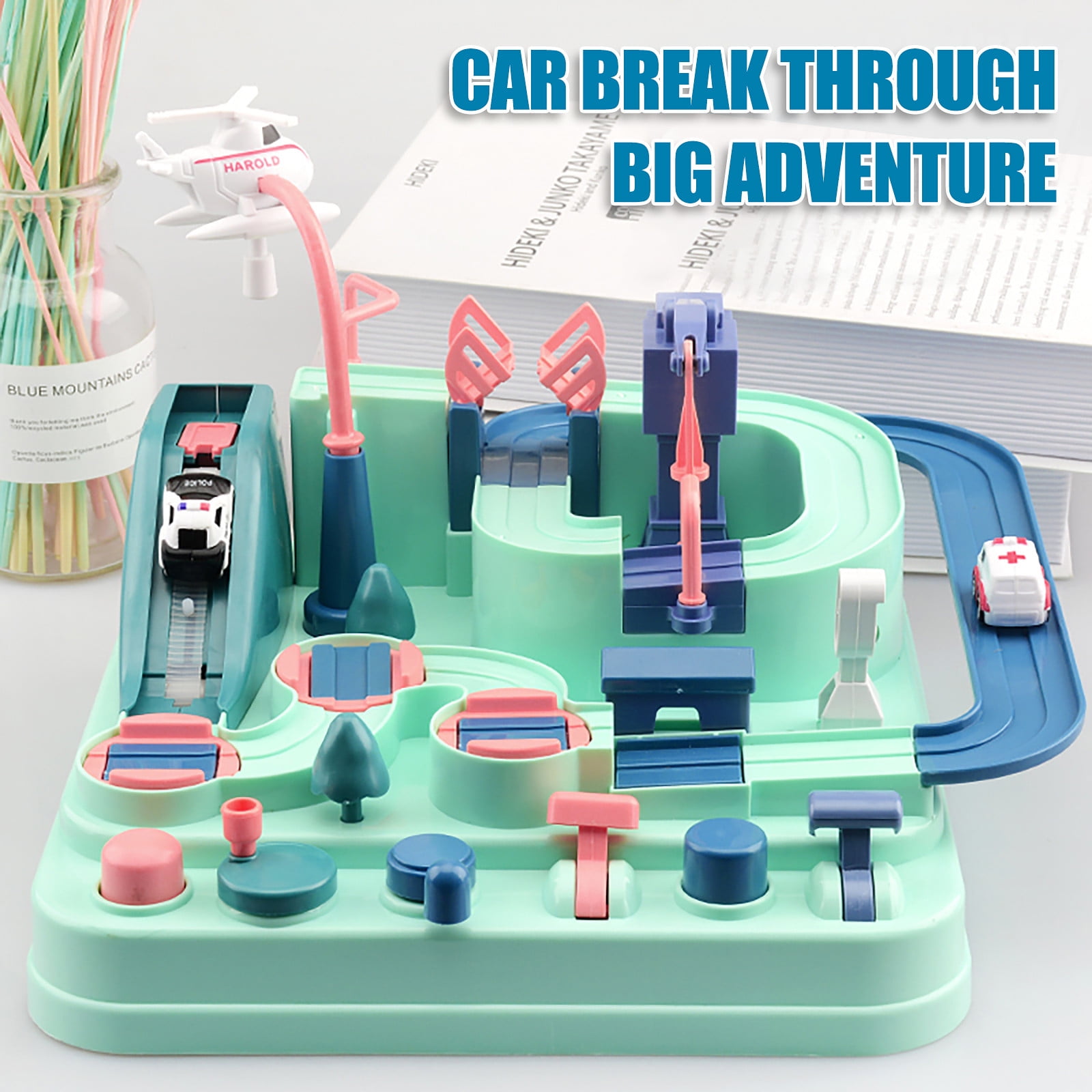 LUCKYXTT Race Tracks Car Adventure Toys For 3-8 Year Old Boys Girls ...