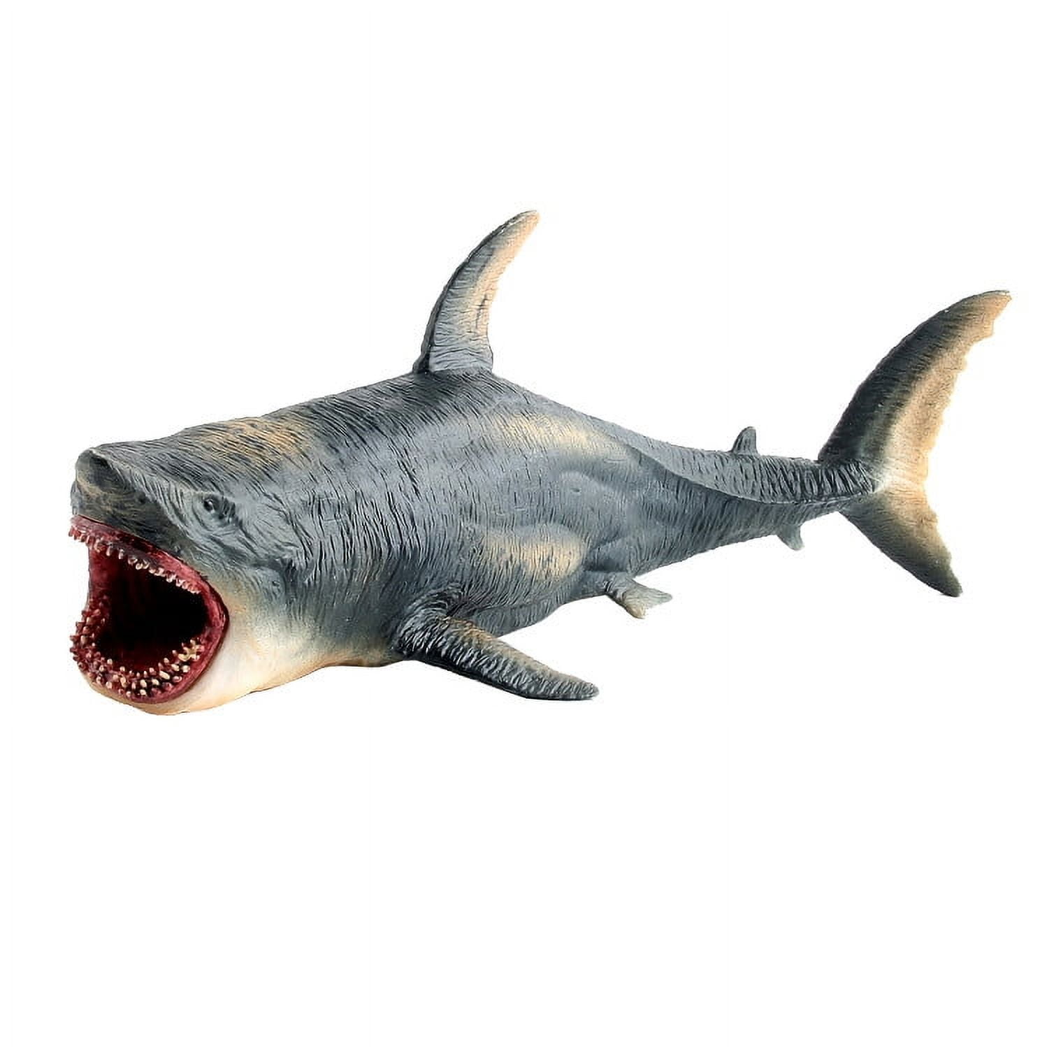 LUCKYXTT Realistic Megalodon Shark Toy Figure Educational Marine Life ...