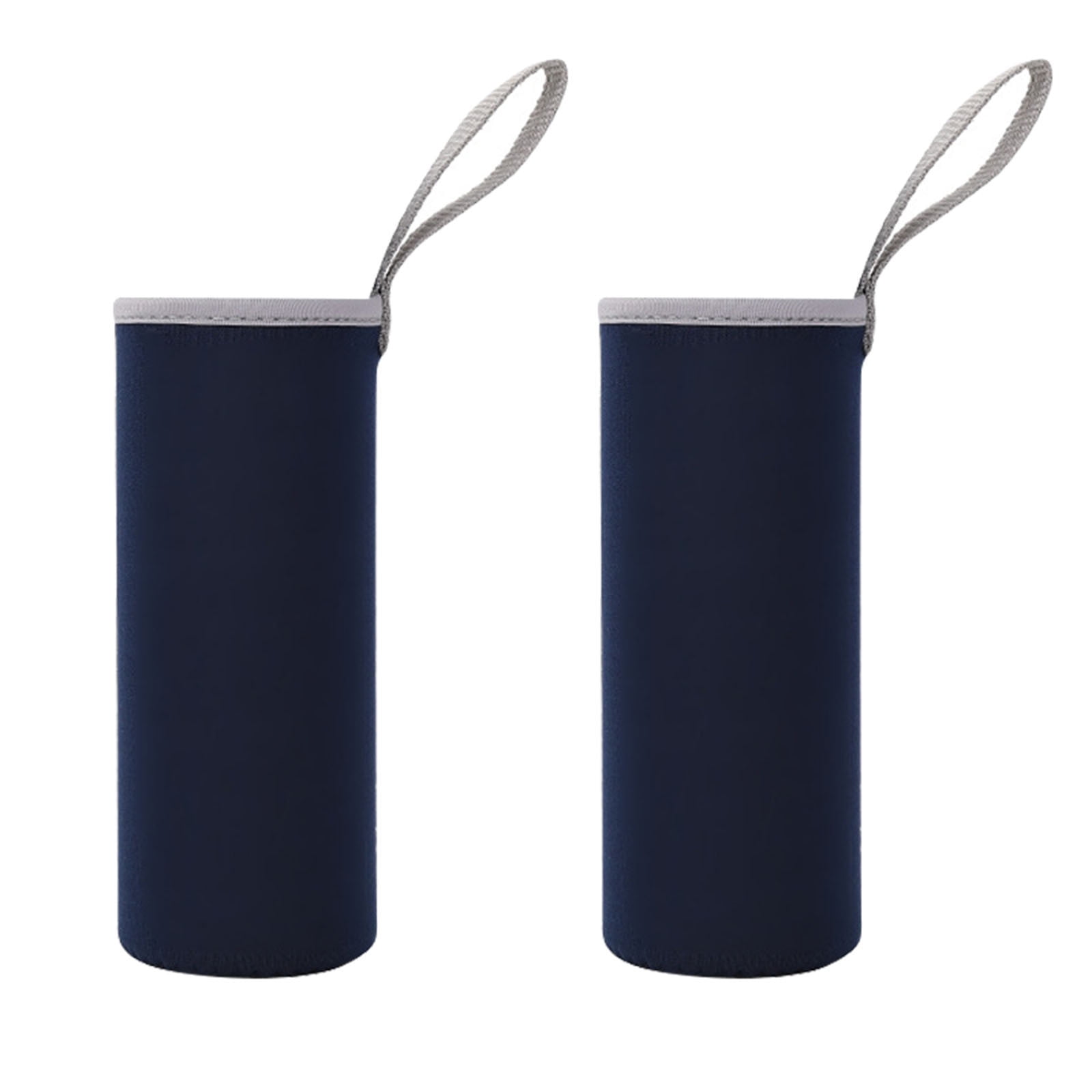 LUCKYXTT Set of 2 Pink Neoprene Insulated Water Bottle Sleeves with ...