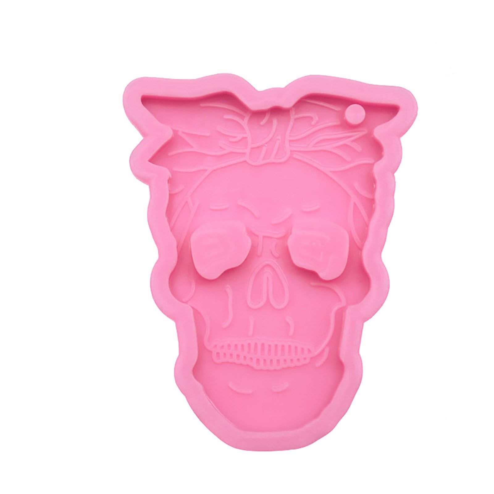 LUCKYXTT Silicone Mould with Hole for DIY Jelly Shots Crystal Soap ...