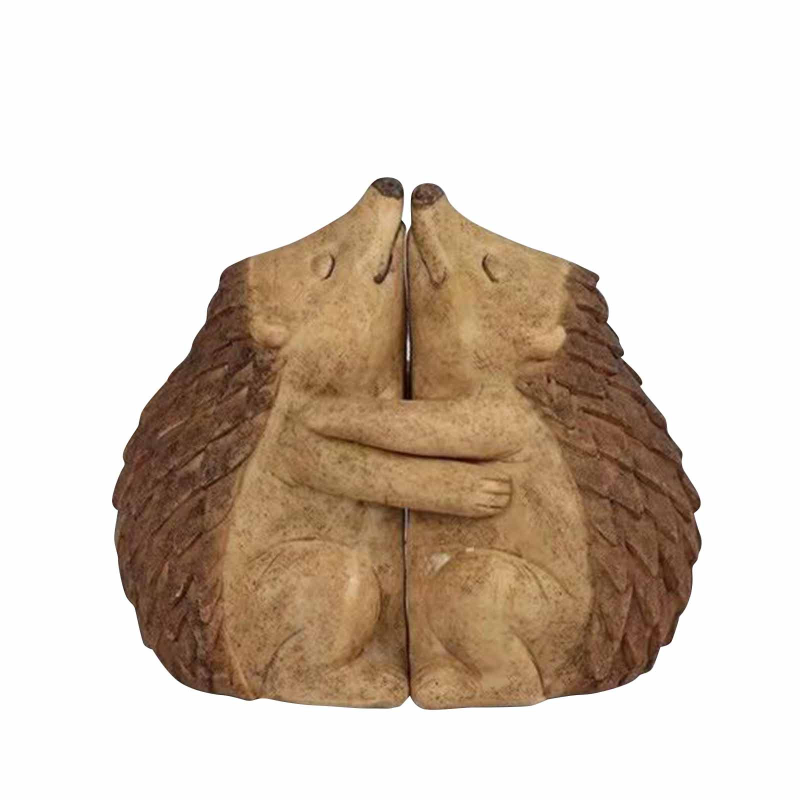 LUCKYXTT Table Two Piece Lov-ing Animals Hugging Statue Love Couple ...