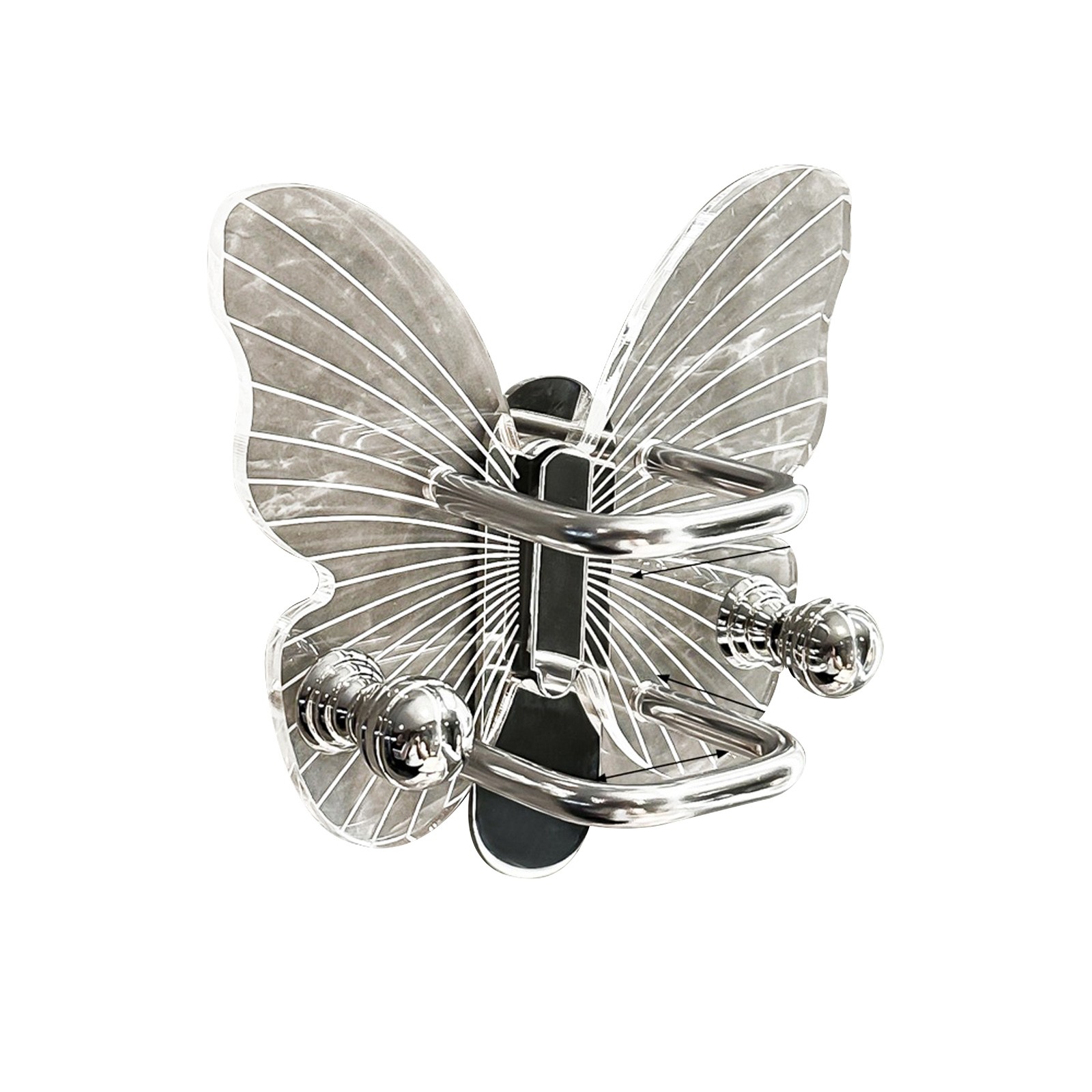 LUCKYXTT Toilet Comb Shelf Wall Hanging Free Punching Bathroom Head ...