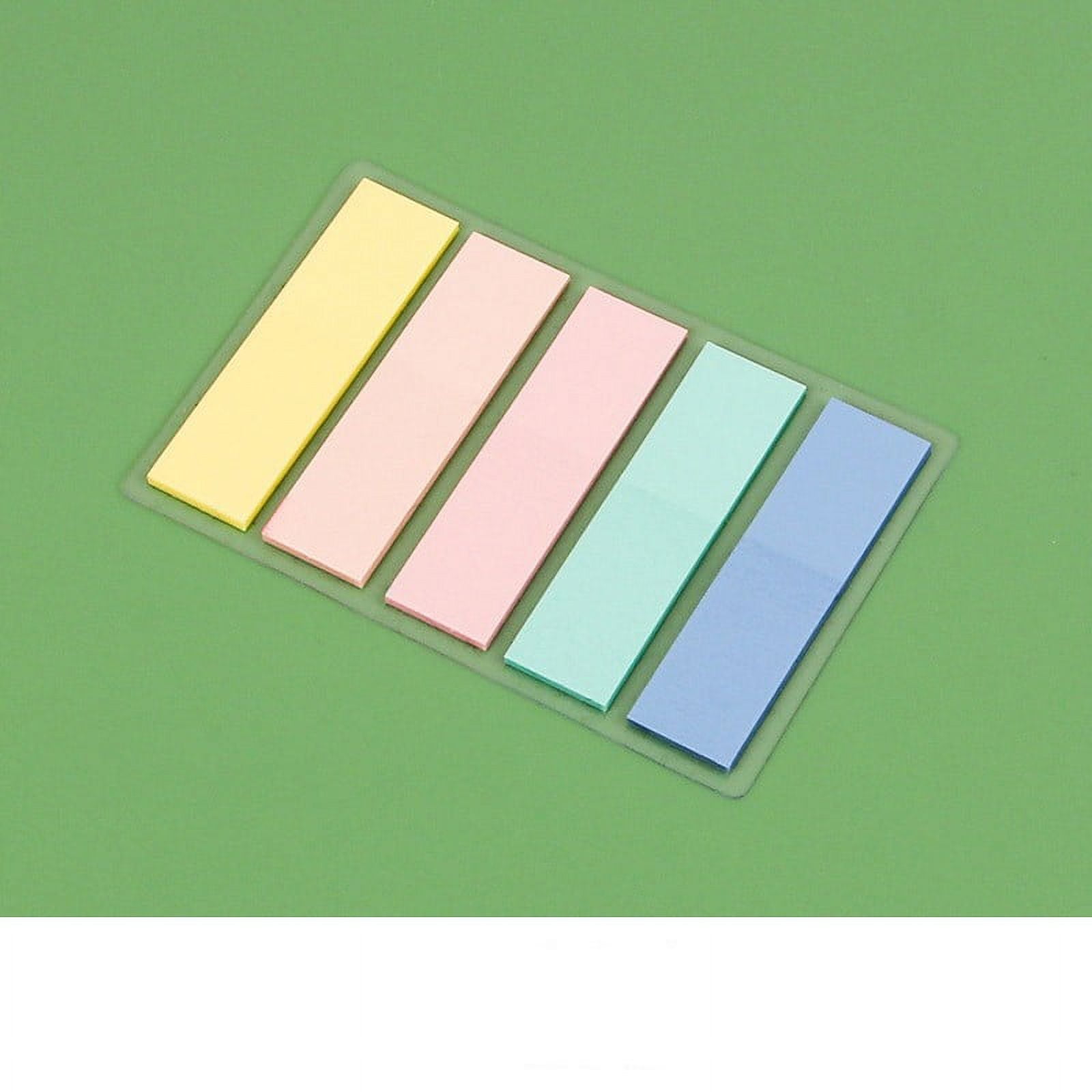 LUCKYXTT Transparent Sticky Notes Classification Label Index Sticker ...
