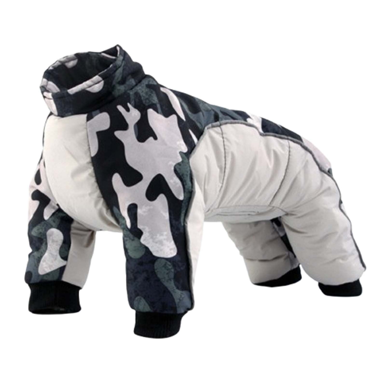 LUCKYXTT Waterproof Winter Dog Coat with Full Body Coverage, Warm ...