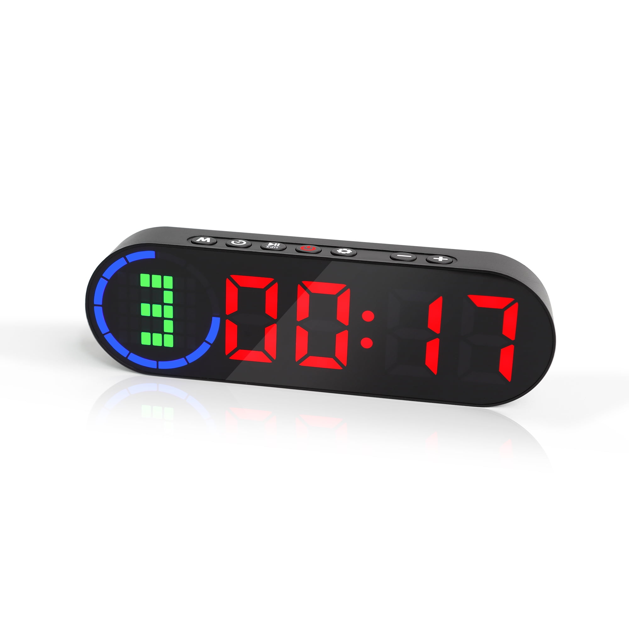 LUCORB Portable Gym Timer, Magnetic Workout Interval Timer Clock for ...