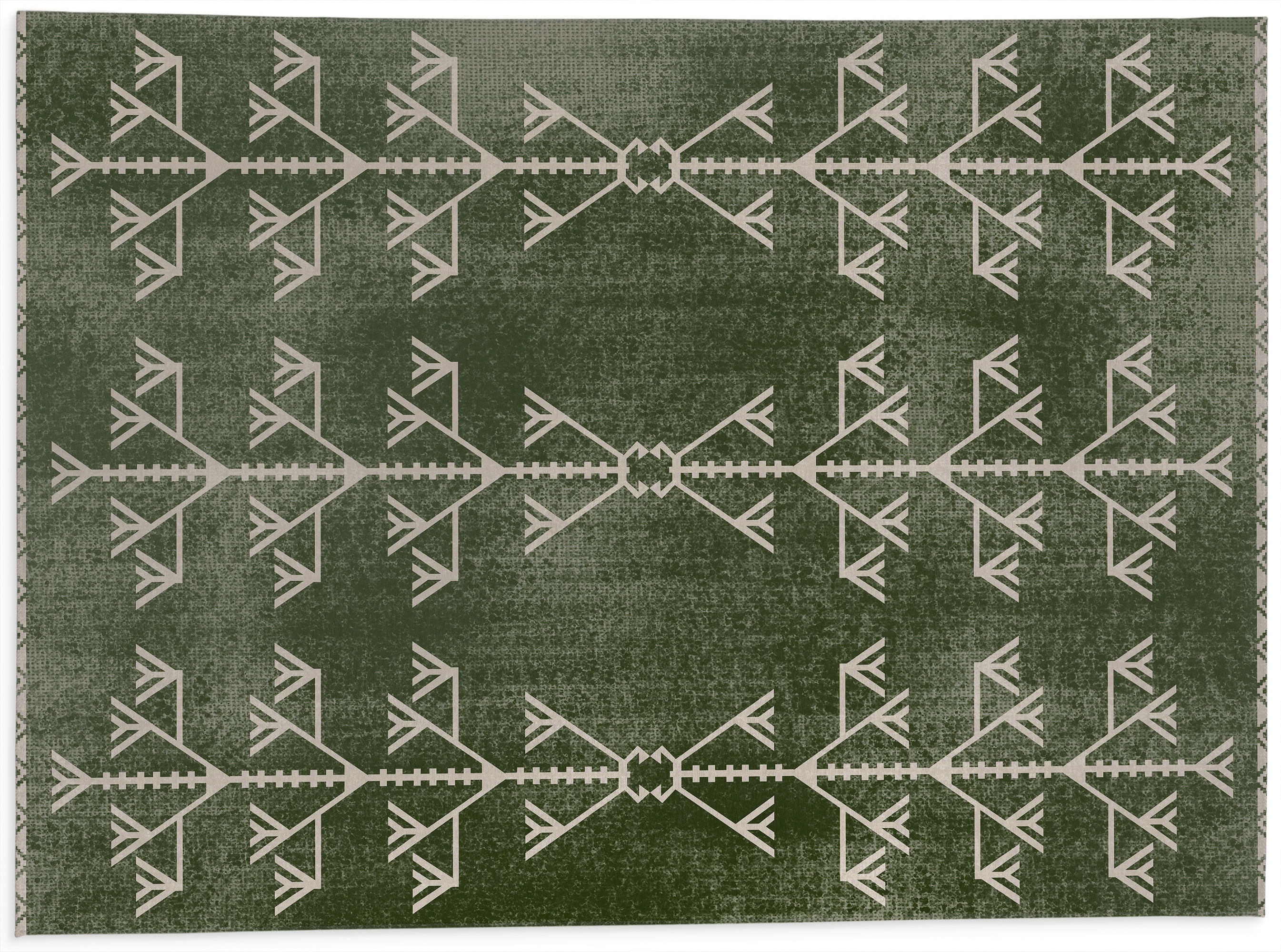 LUCY GREEN Office Mat By Kavka Designs - Walmart.com
