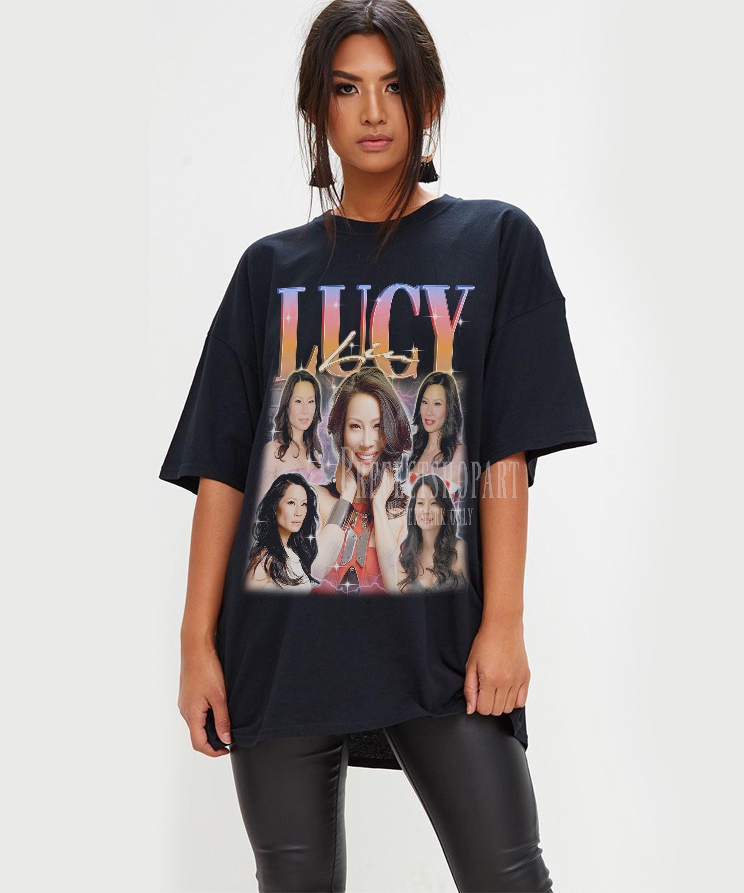 LUCY LIU Vintage Shirt, Lucy Liu Homage Tshirt, Lucy Liu Fan Tees, Lucy ...
