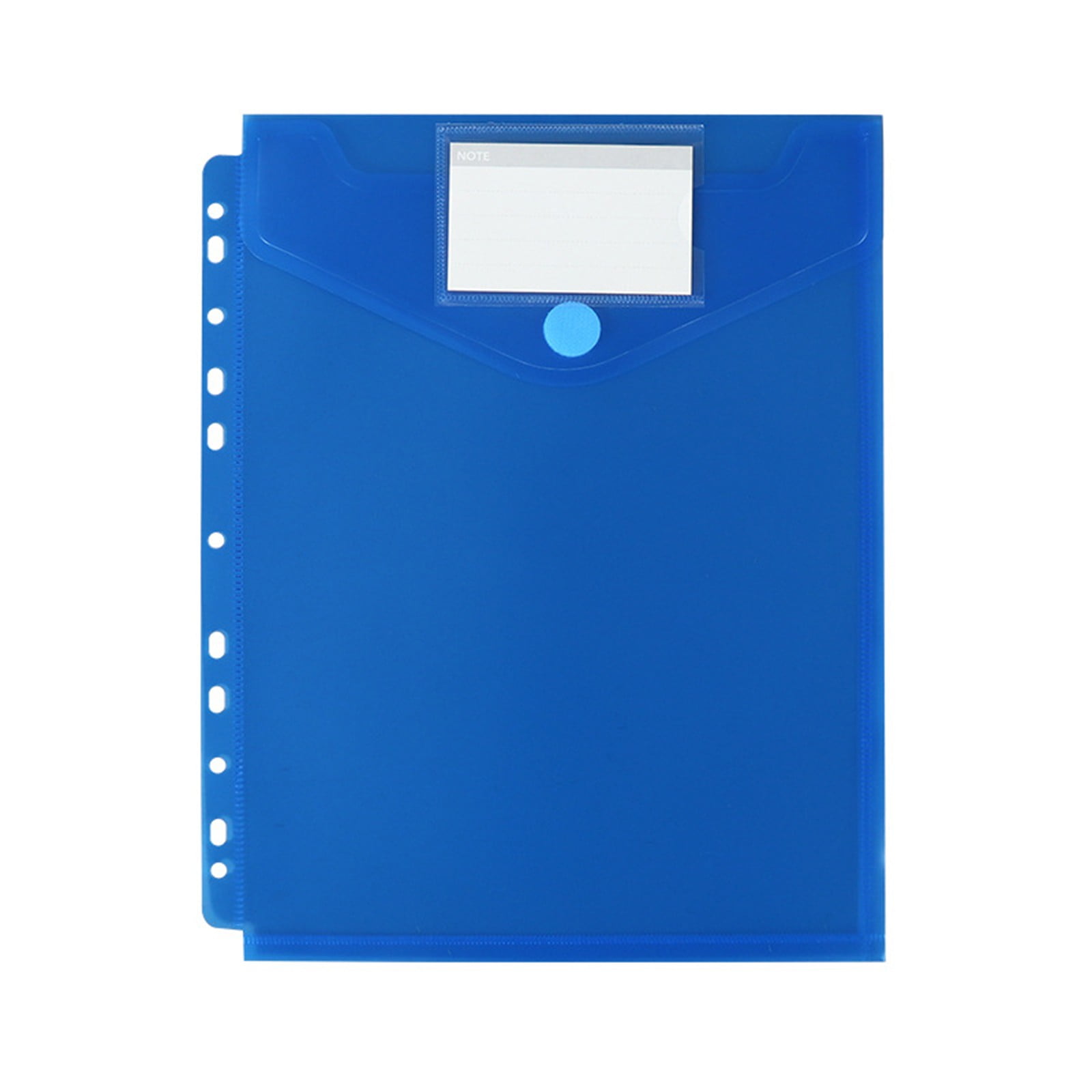 LUDJSKZ Folder with Clip Document Folder Plastic Folderswith Button ...