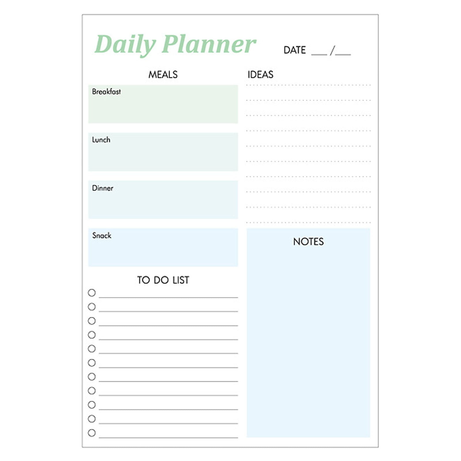 LUDJSKZ Rduced Price Removable Daily Plan Memo Book Diary Book ...