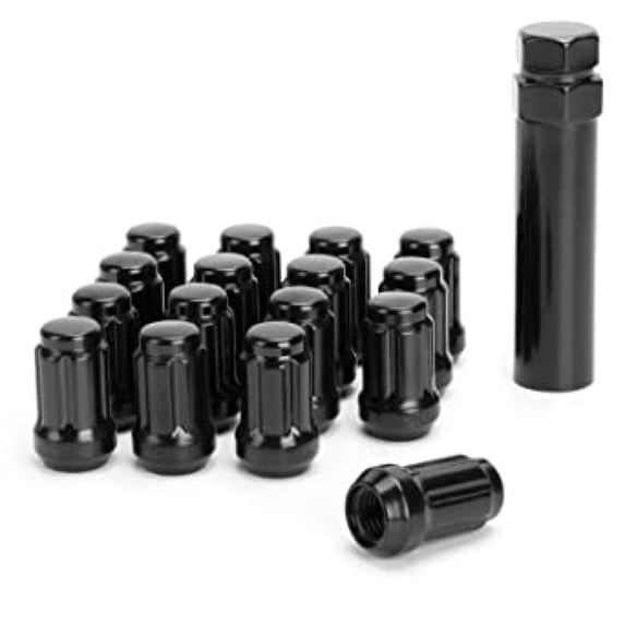 HD High-Grade Black Lug Nut 10MM X 1.25 for SUV and High Performance ...