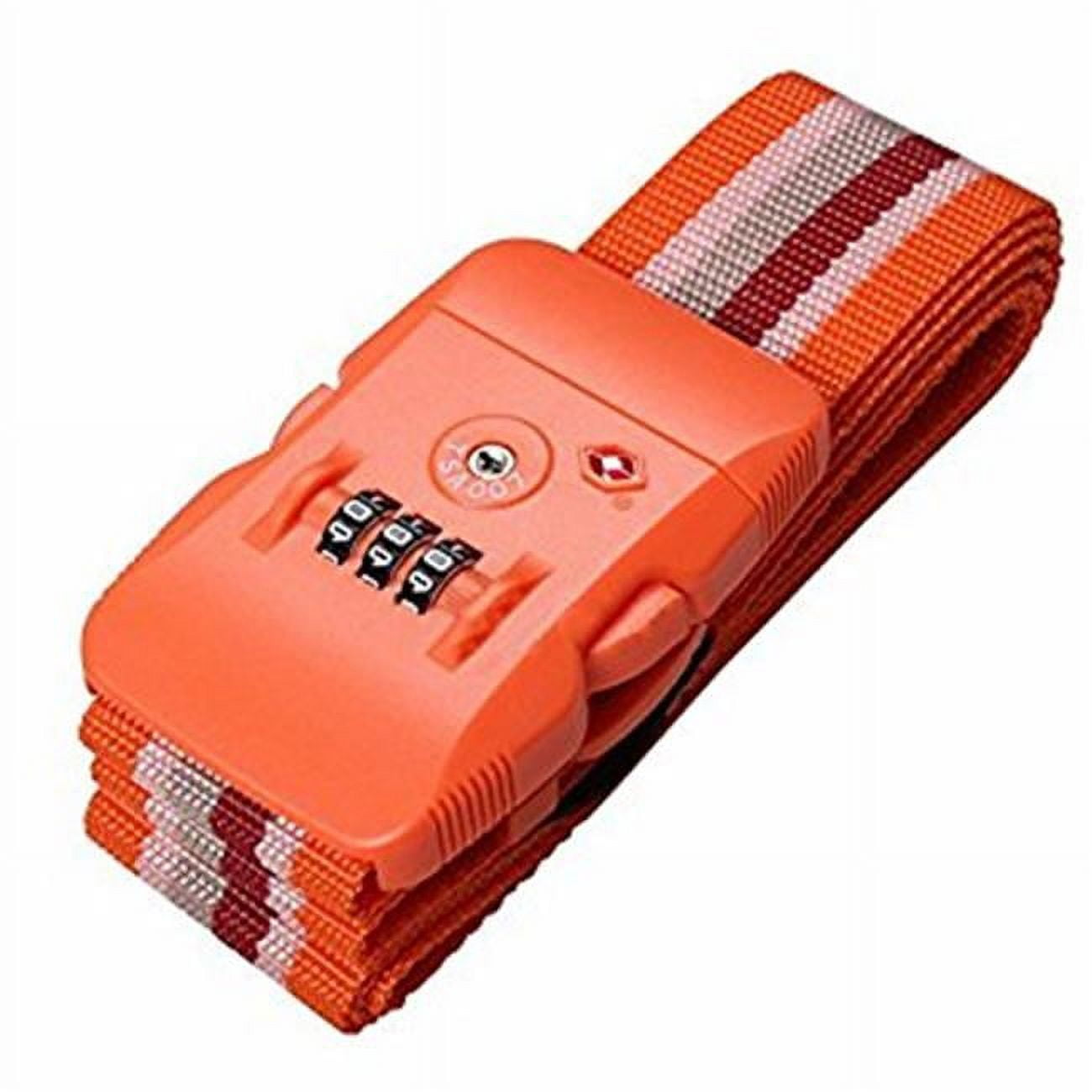 LUGGAGE STRAP WITH TSA LOCK (PRINTED NYLON) - Walmart.com