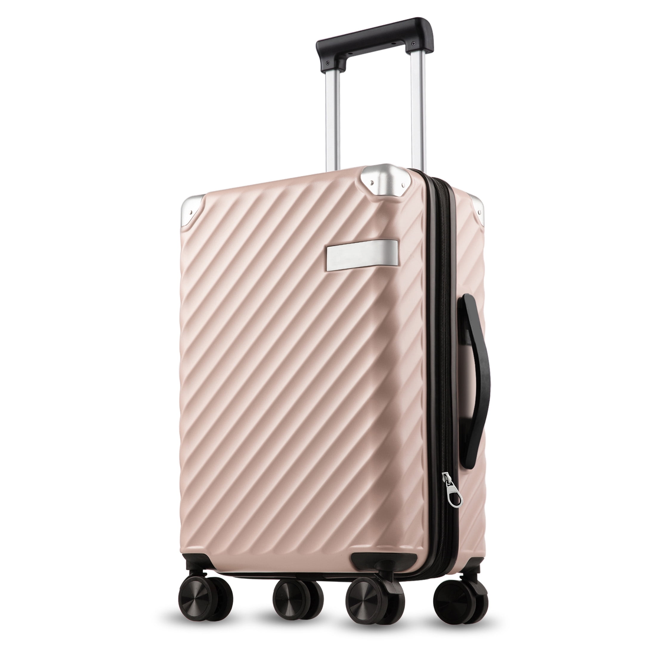 LUGGEX Carry on Luggage, Hardside Expandable Suitcase with TSA Lock ...
