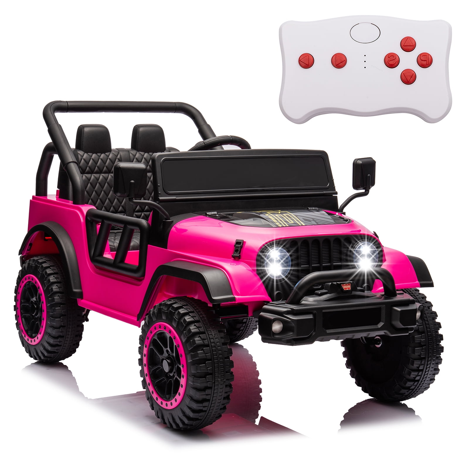 LUIBAS 12 Volt Kids Ride On Car, Battery Powered Ride On Truck Electric ...