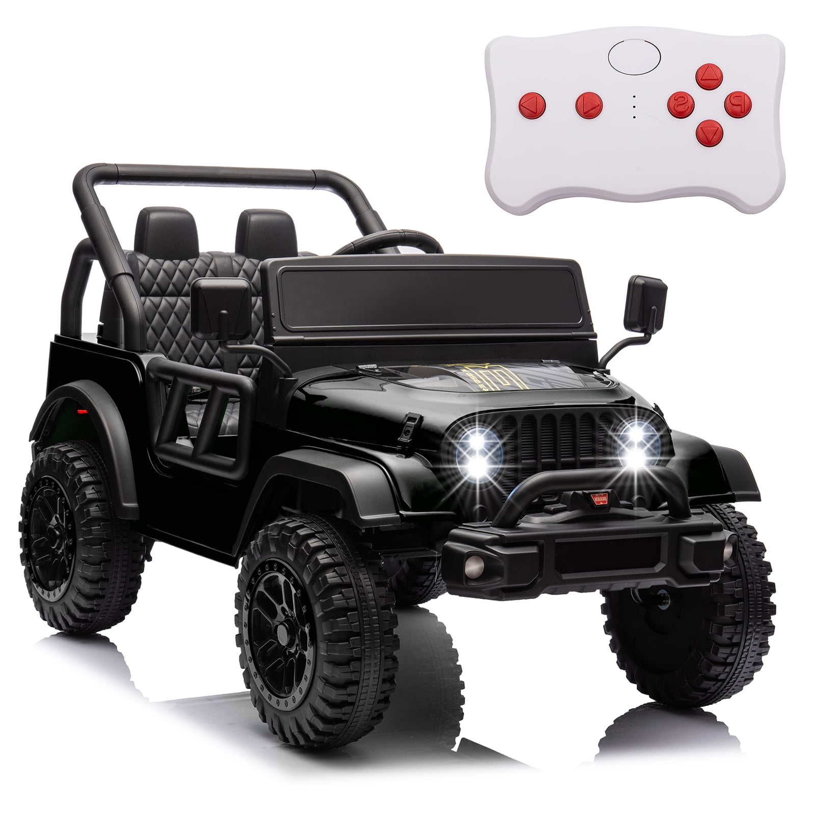 LUIBAS 12 Volt Kids Ride On Car, Battery Powered Ride On Truck Electric ...