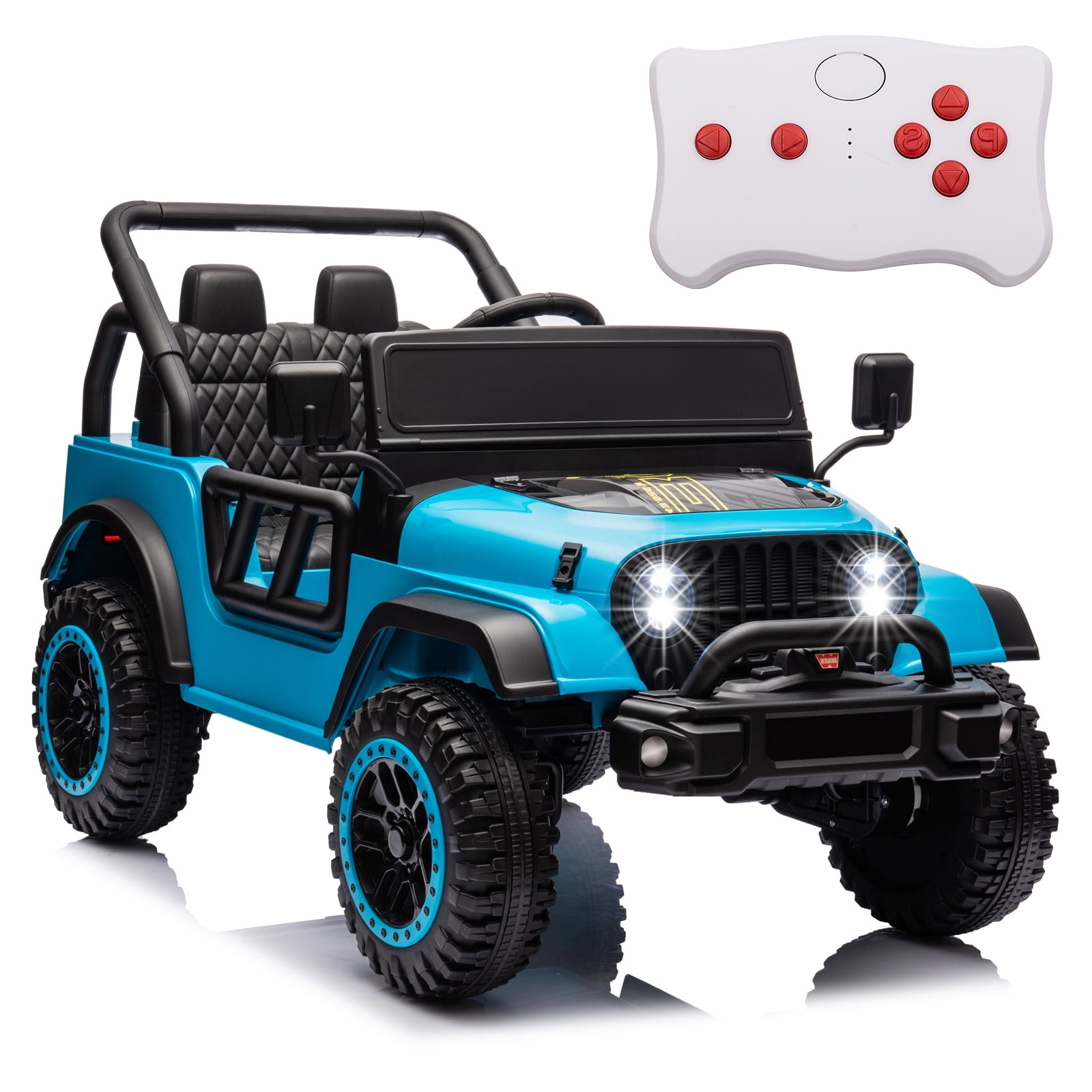 LUIBAS 12 Volt Kids Ride On Car, Battery Powered Ride On Truck Electric ...