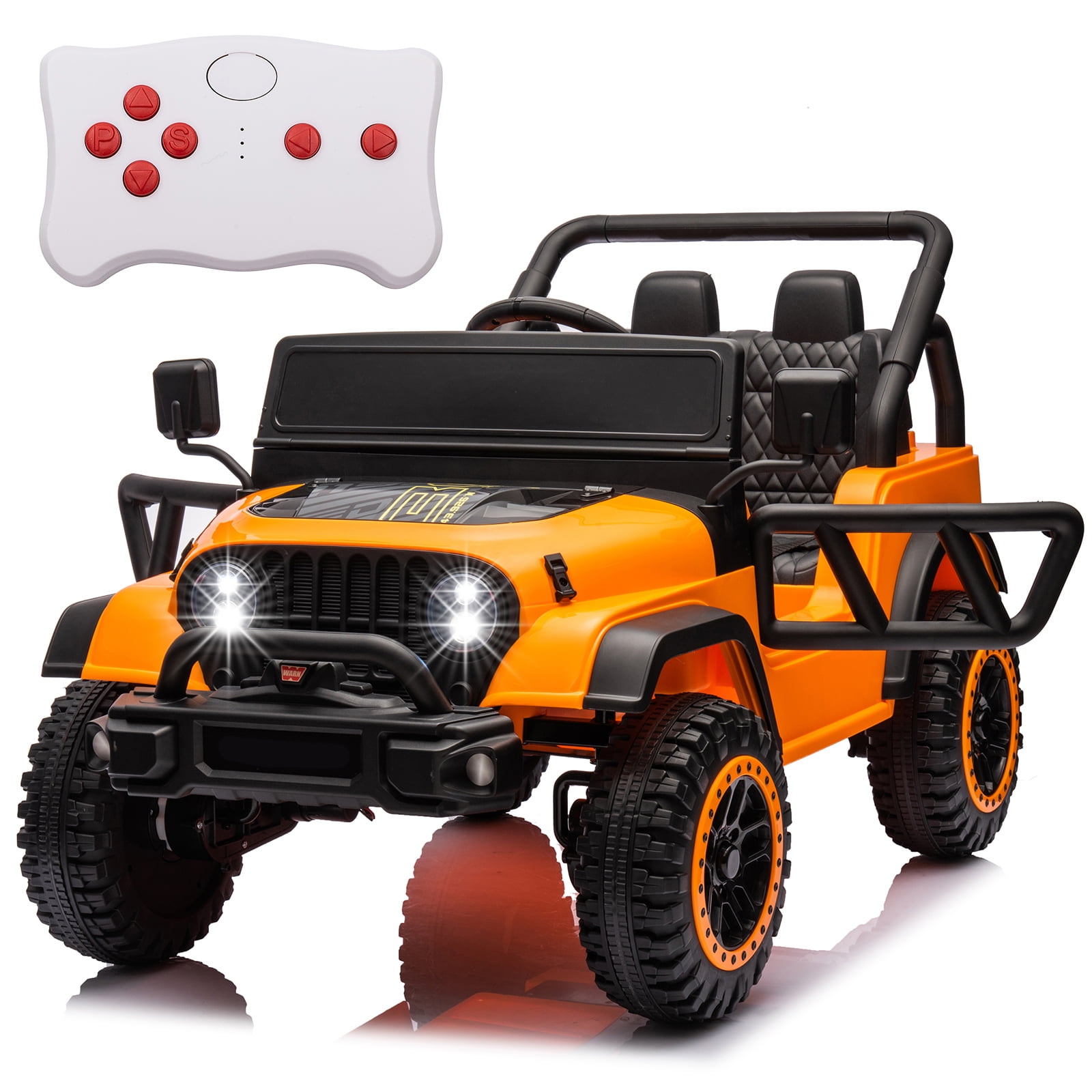 LUIBAS 12 Volt Kids Ride On Car, Battery Powered Ride On Truck Electric ...