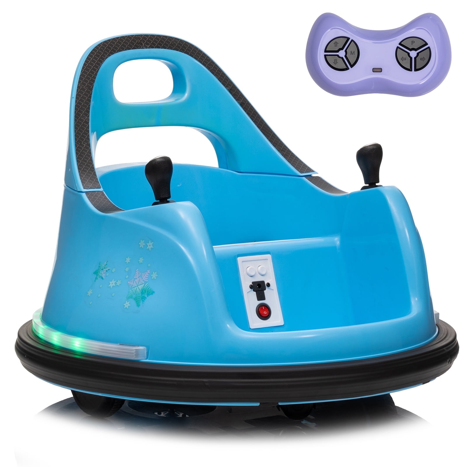 LUIBAS 12V Electric Kids Ride on Bumpin Bumper Car for 1.5-6 Years Old ...