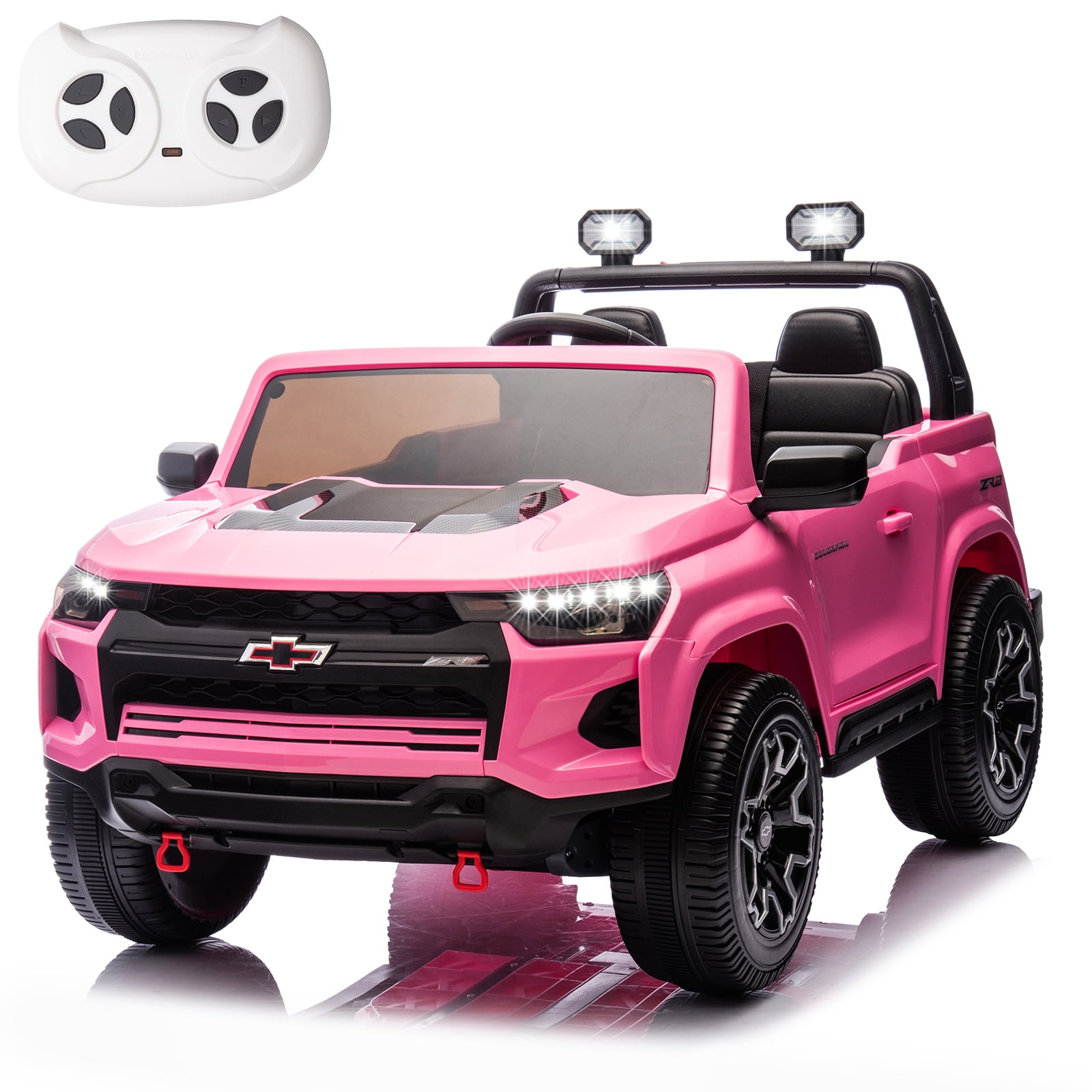 LUIBAS 24V 4WD 2-Seater Kids Ride on Car Battery Powered Licensed ...