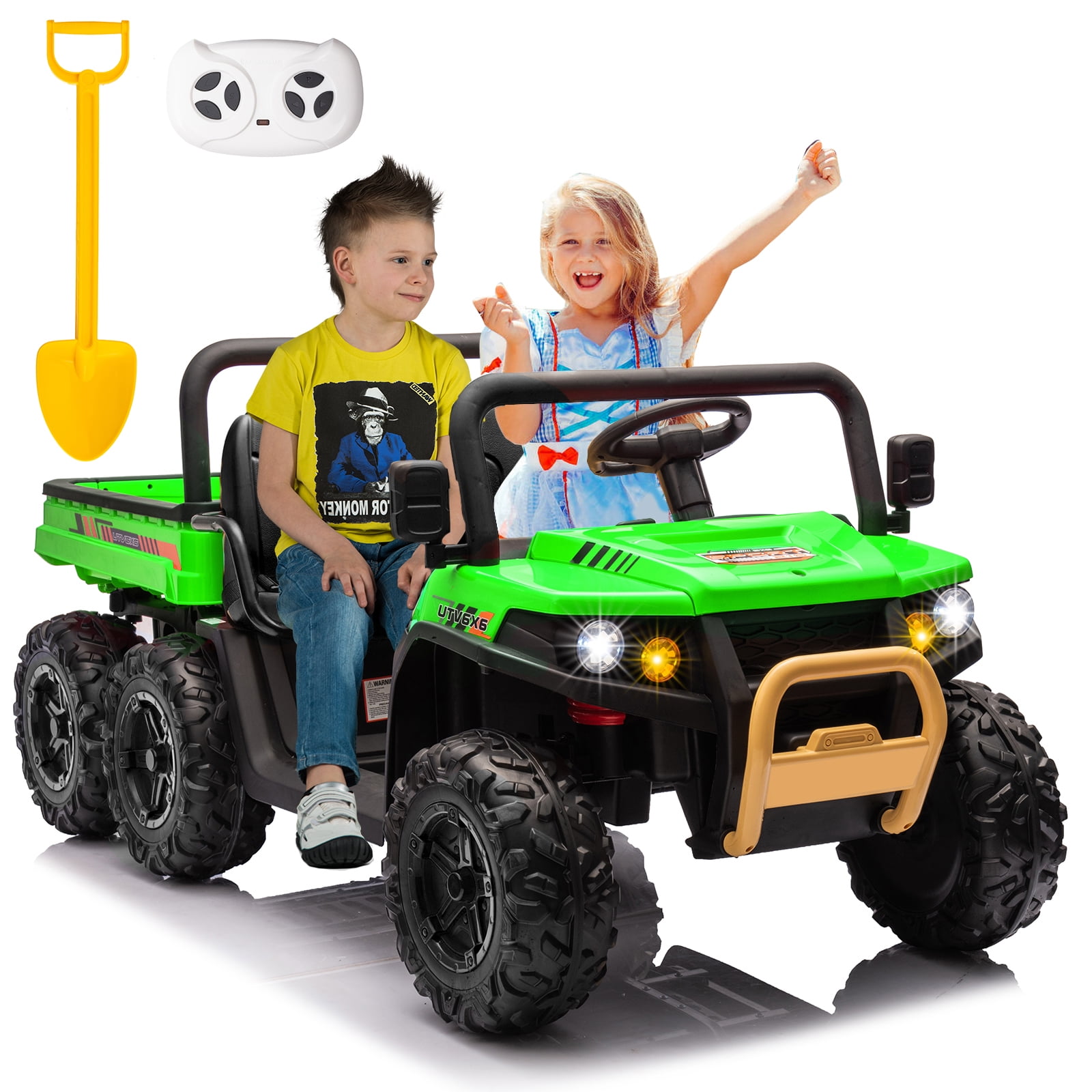 Customer reviews for LUIBAS 24V 4WD 2-Seater Kids Ride on Car with ...