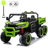 LUIBAS 24V Ride On Dump Truck Kids Car for Big Kids, 2-Seater Battery ...