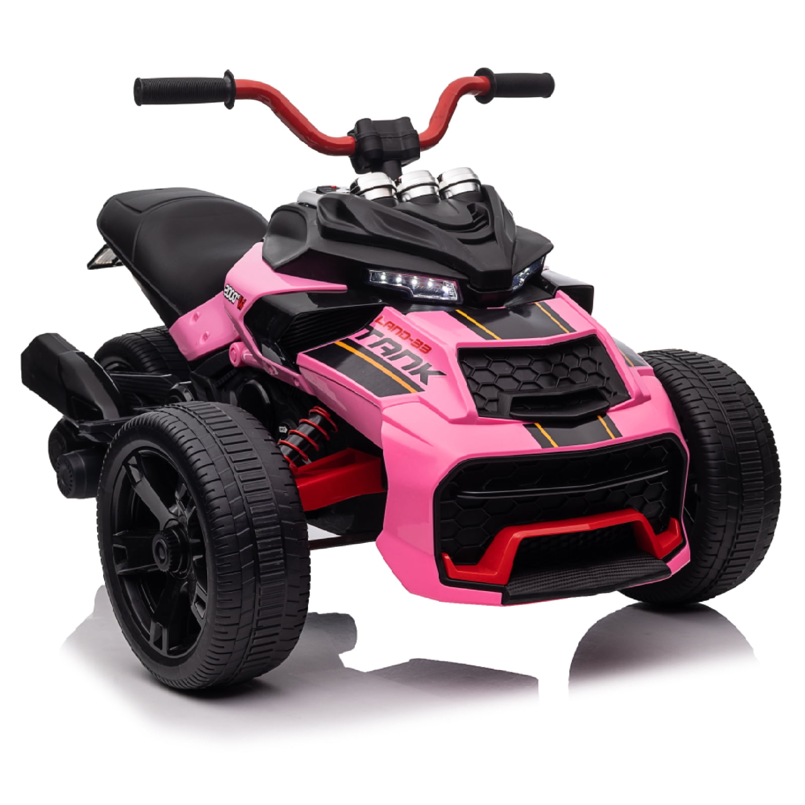LUIBAS 24V Kids ATV Ride On Motorcycle Electric 3 Wheeler Ride-On ...