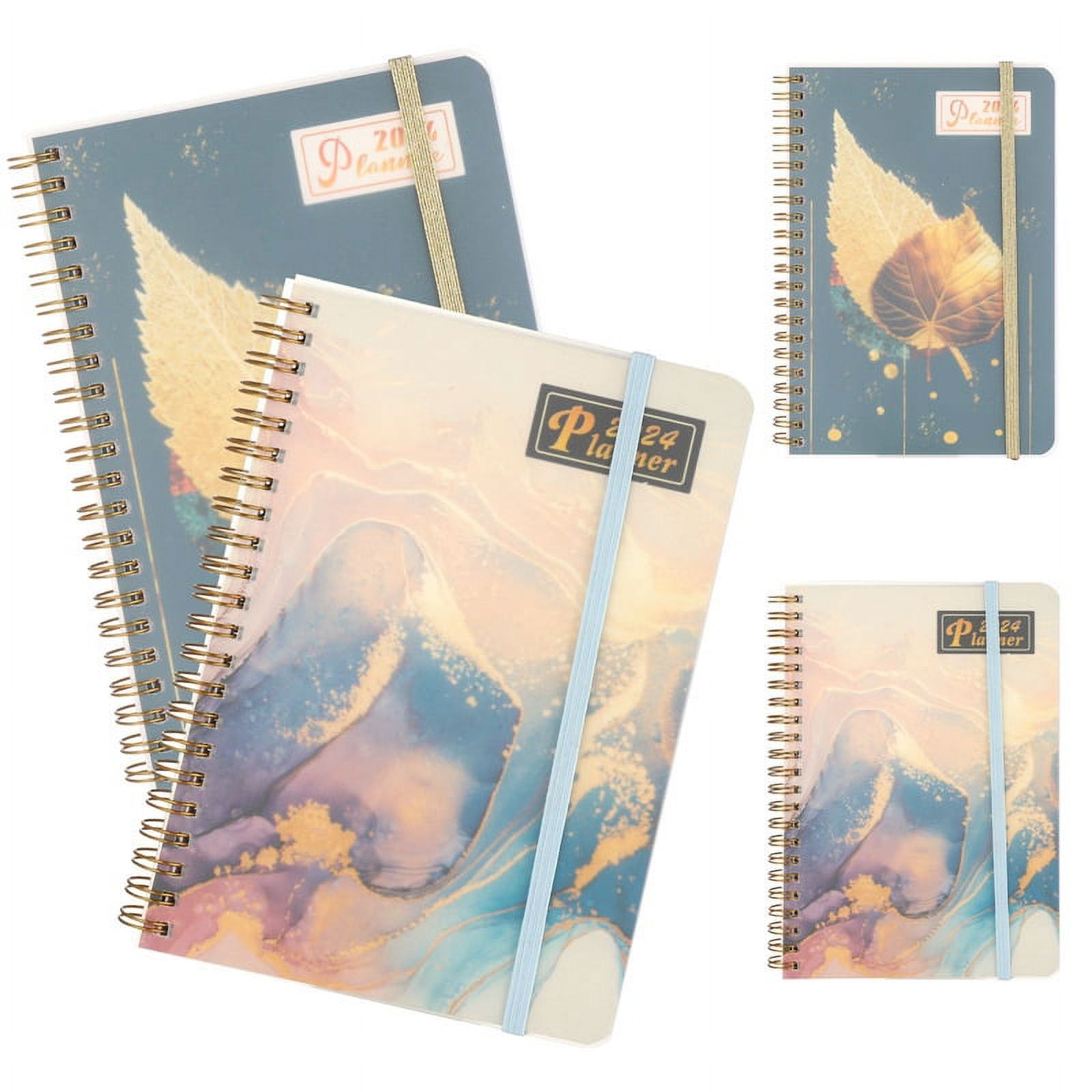 At-A-Glance Paisley Planning Notebook, Two Days Per Page, Blue, 6 x 9 ...