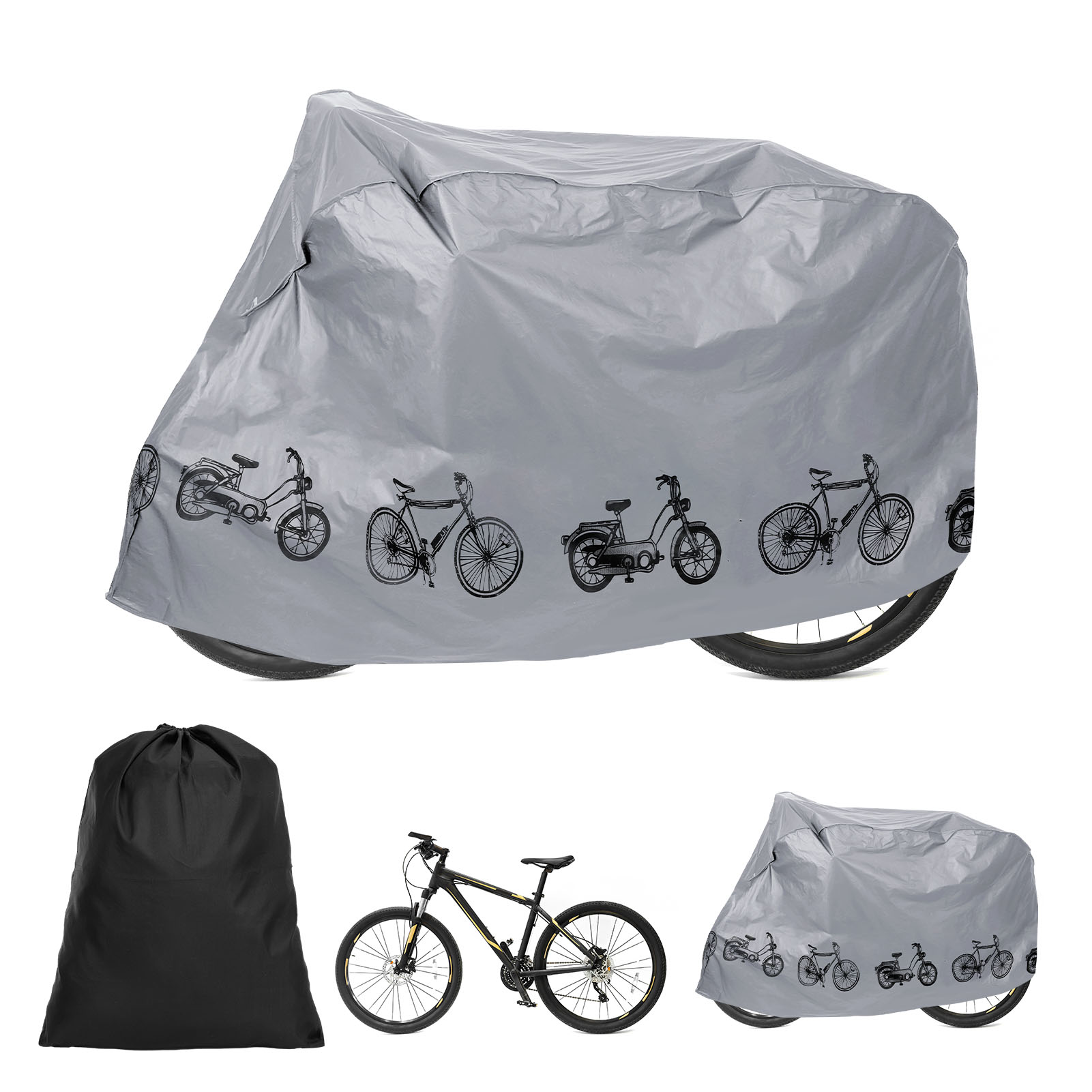Budge Standard Bicycle Cover, Basic Outdoor and UV Protection for ...