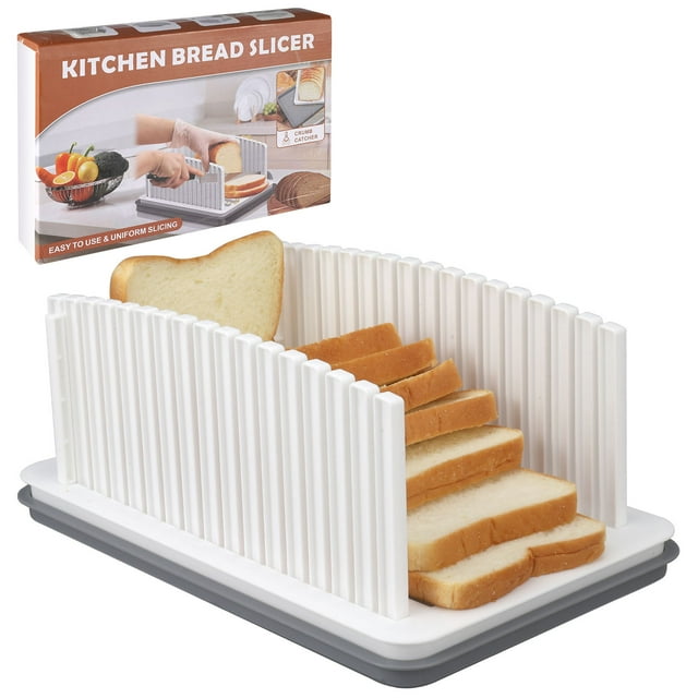 LUIISIS Bread Slicer for Homemade Bread, Bread Slicer Guide with ...