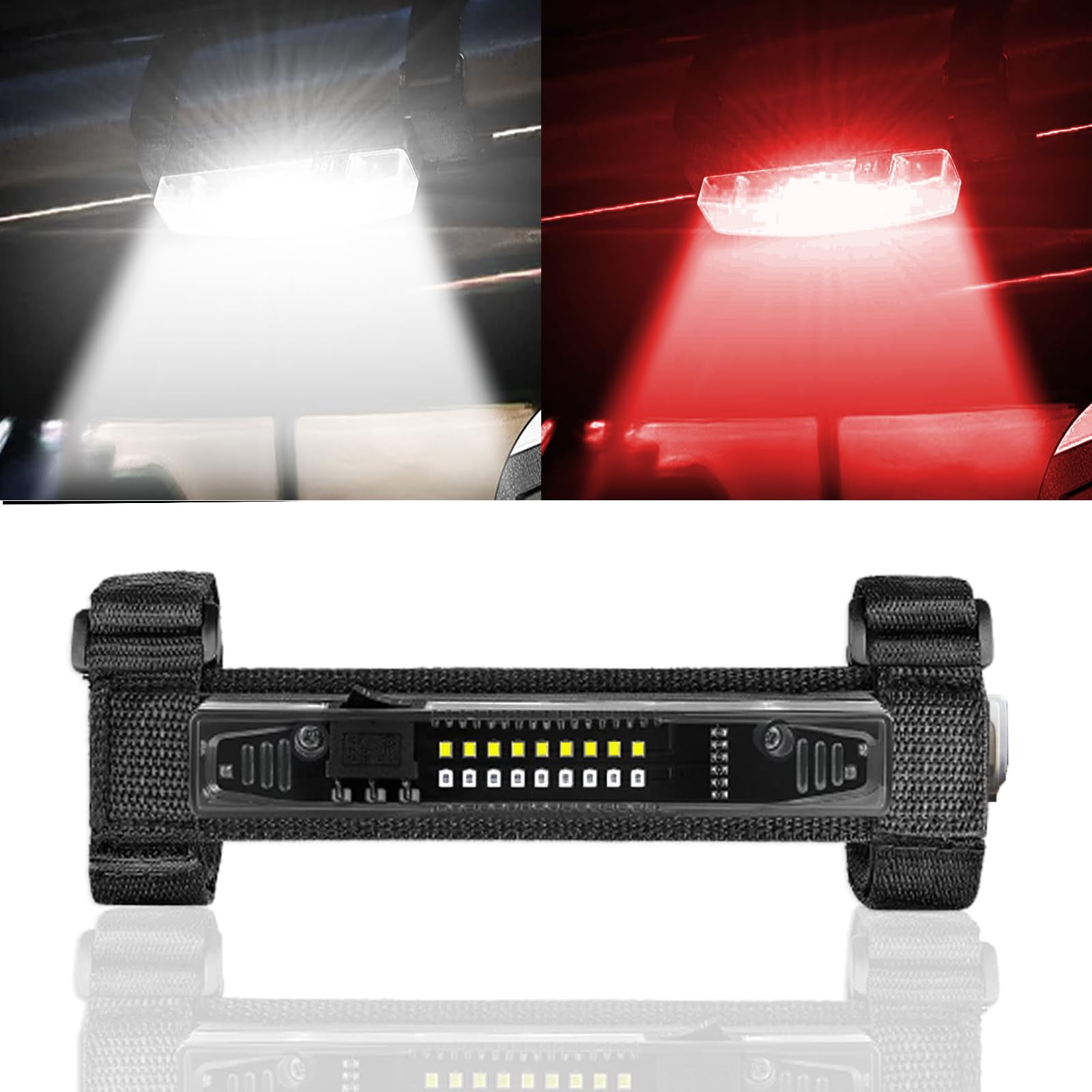 LUISTTIS UTV Interior Light,12V RRF12 Universal UTV Dome Light Roll Bar ...