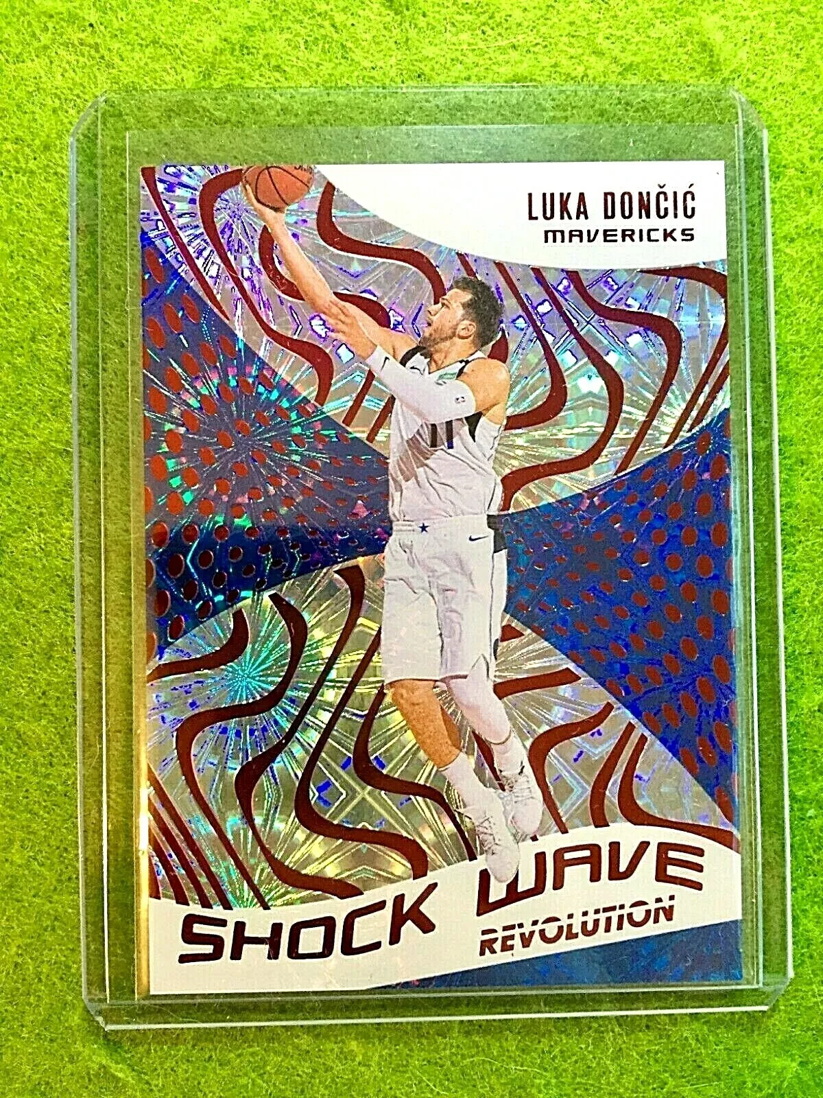 LUKA DONCIC FIREWORKS PRIZM CARD 2020-21 Panini Revolution SHOCK WAVE ...