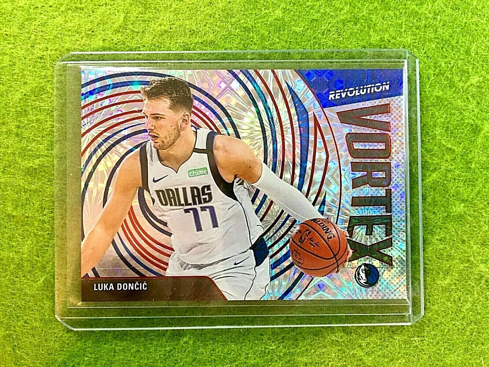 LUKA DONCIC FIREWORKS PRIZM CARD MAVERICKS SP 2020-21 Revolution VORTEX ...