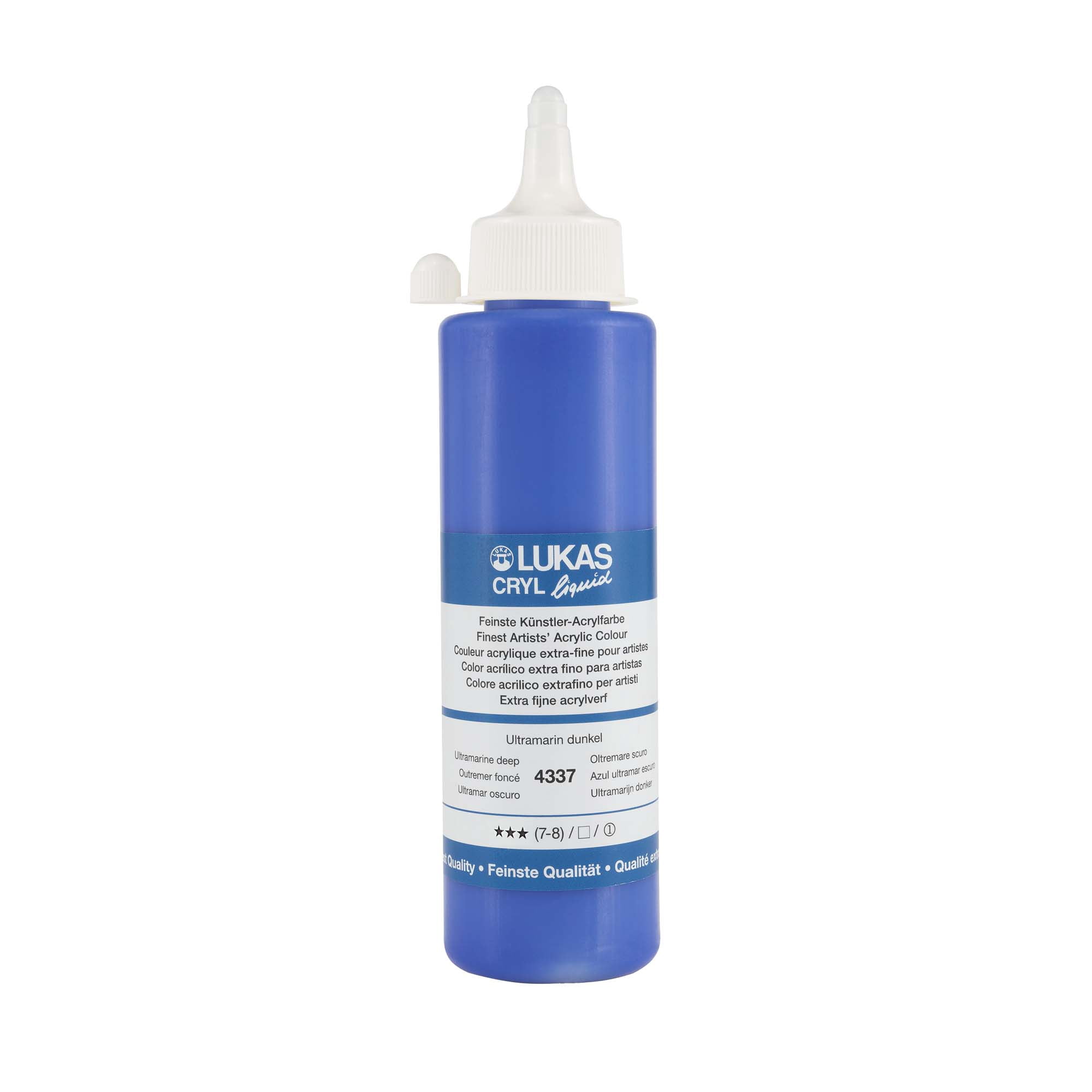 Lukas Cryl Liquid Soft Body Acrylic Paints for Painting - Professional ...