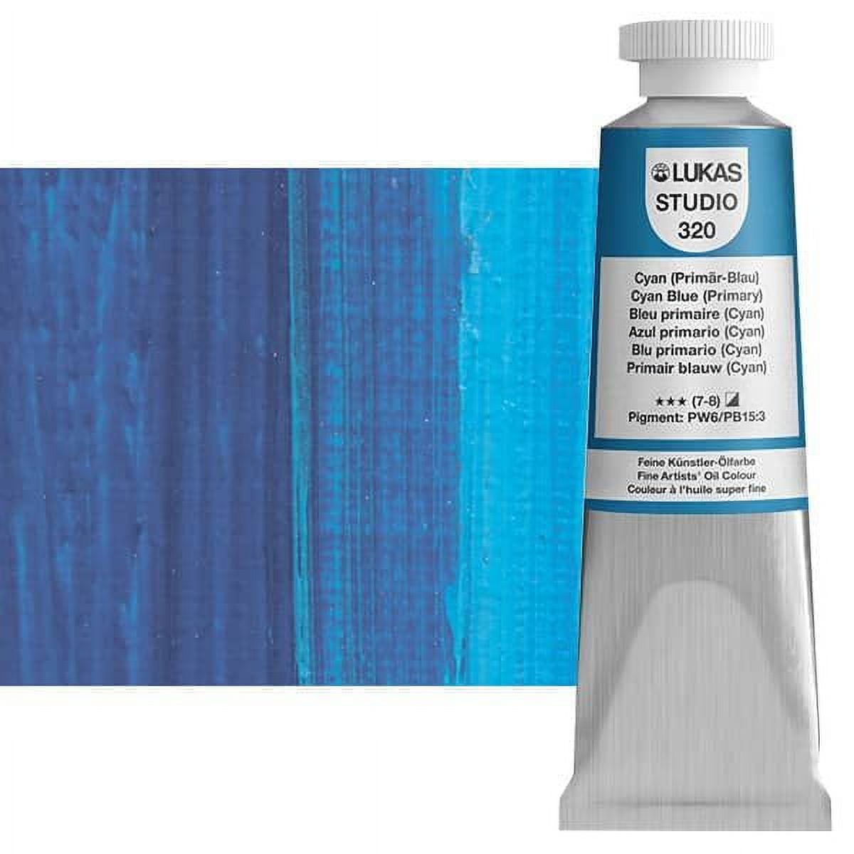 LUKAS Studio Artist Oil Color Paints - High-pigment oil paint made with ...