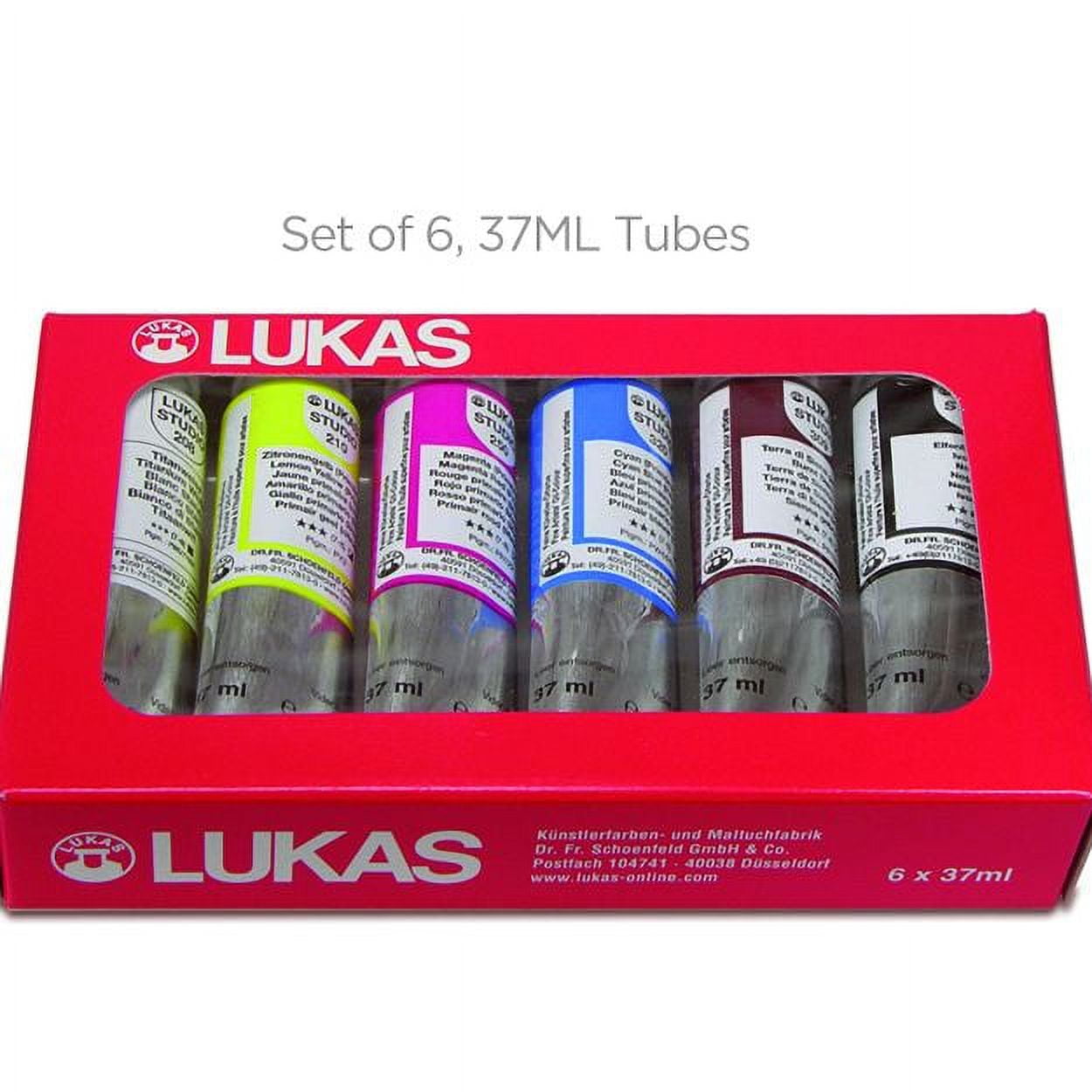 LUKAS Studio Artist Oil Color Paints - High-pigment oil paint made with ...