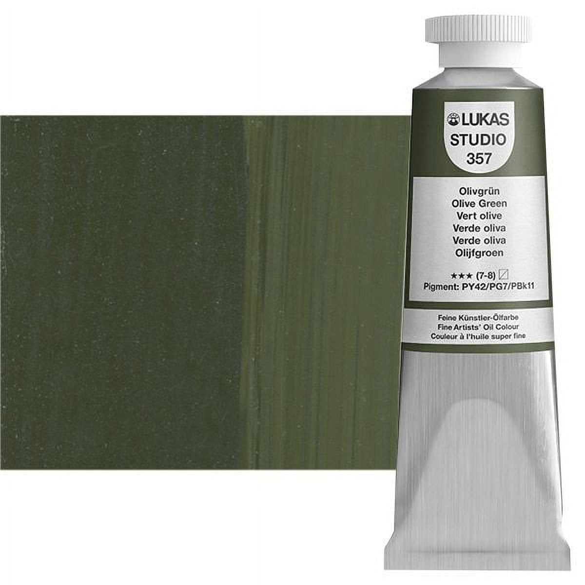 LUKAS Studio Artist Oil Color Paints - High-pigment oil paint made with ...