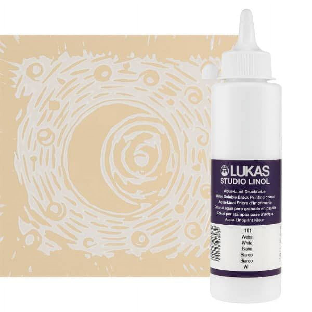 LUKAS Studio Linol Ink 250ml White - Walmart.com
