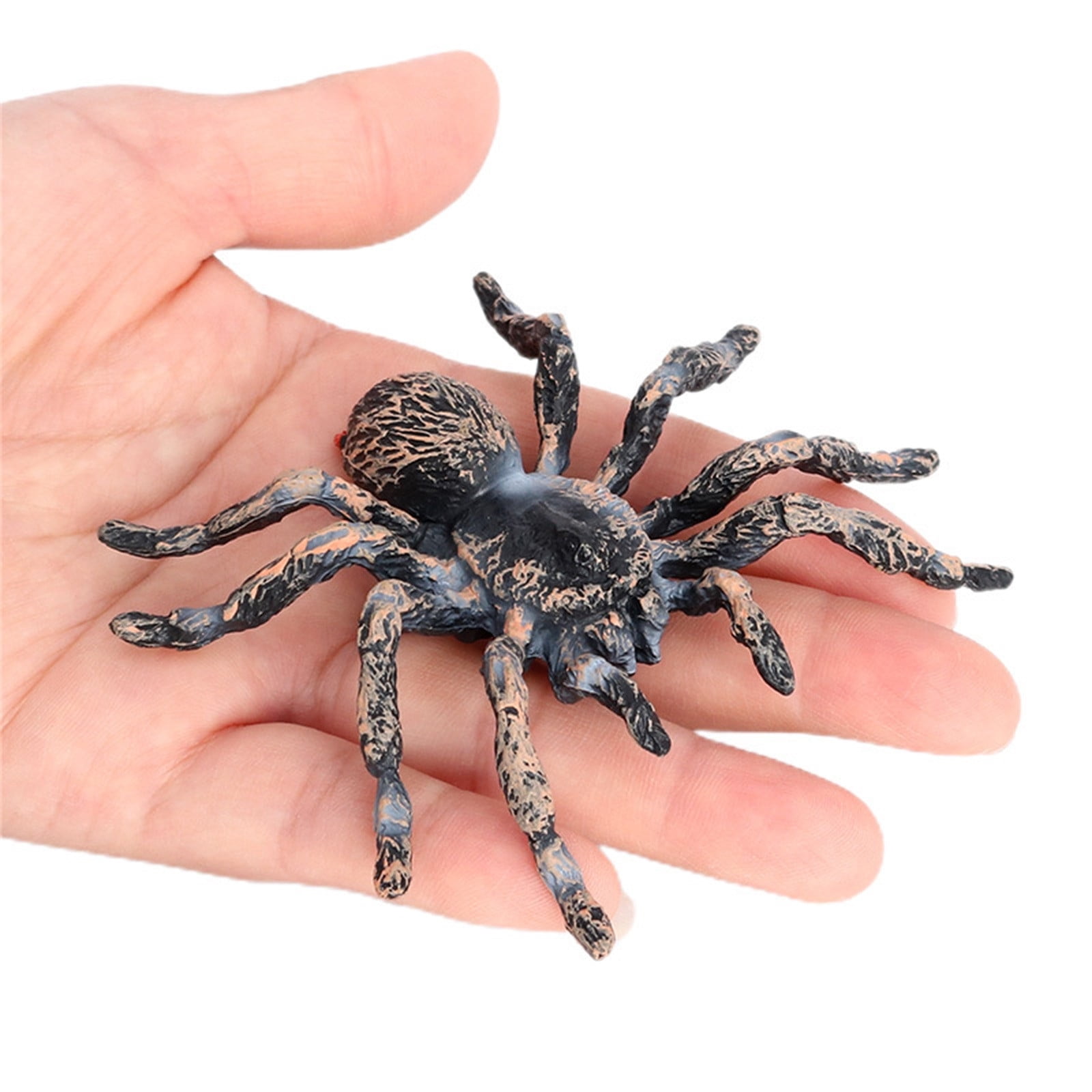 LUKE Realistic Spider Figurine Toy for Halloween Decoration, Prank Prop ...