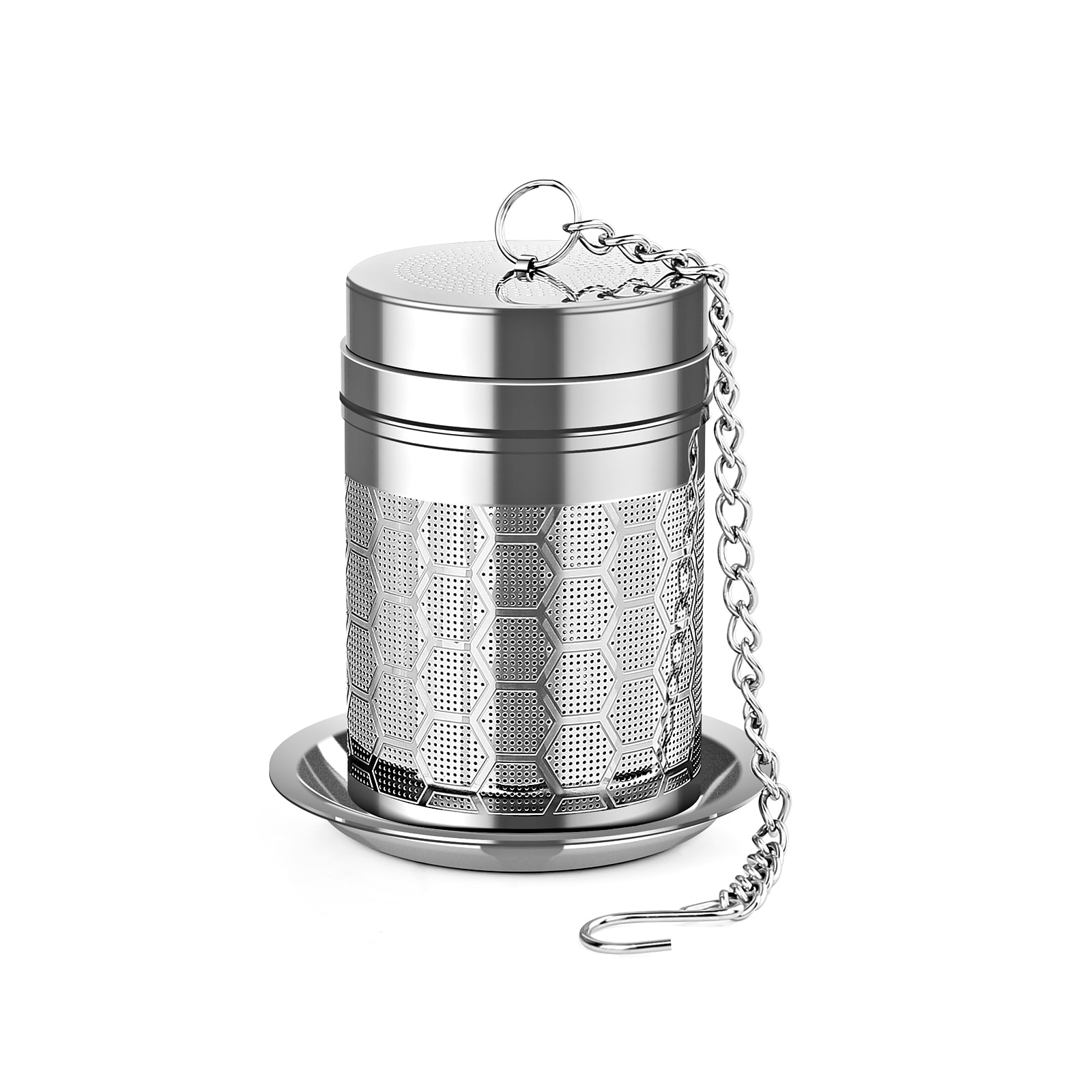 LULLATTI Stainless Steel Tea Infuser, Fine Mesh for Loose Tea, Spices ...