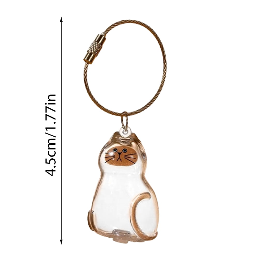 LULU 5pcs Cat Hair Memorial Pendant, Cat Fur-Ever Loved Keepsake ...